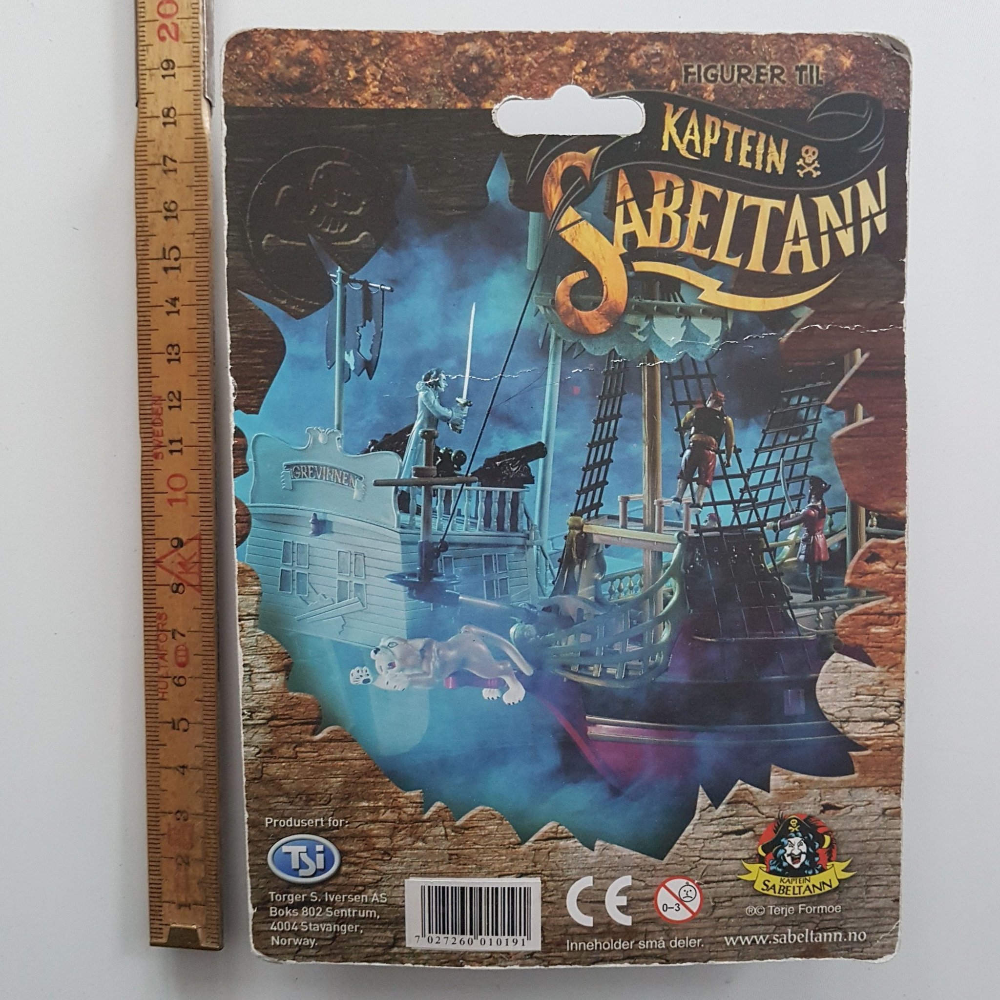 KAPTEIN SABELTANN Figur SUNNIVA | Köp på Tradera (598314445)