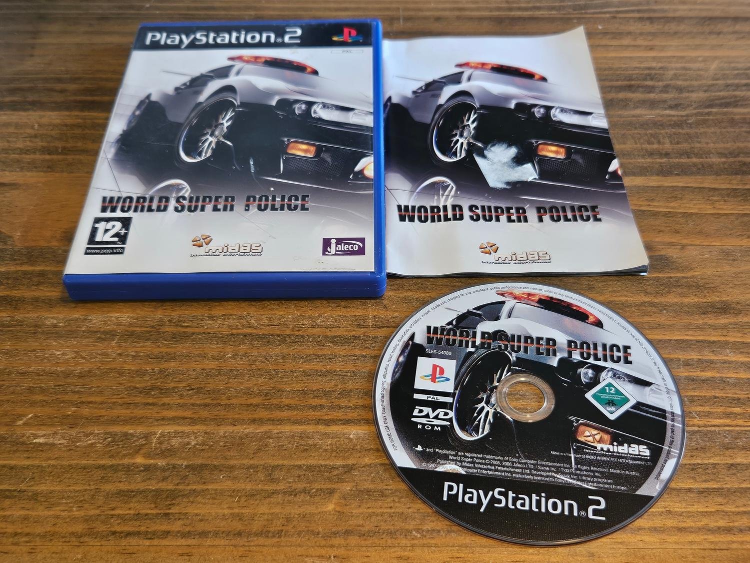 WORLD SUPER POLICE PS2 BEG | Köp på Tradera (644133436)