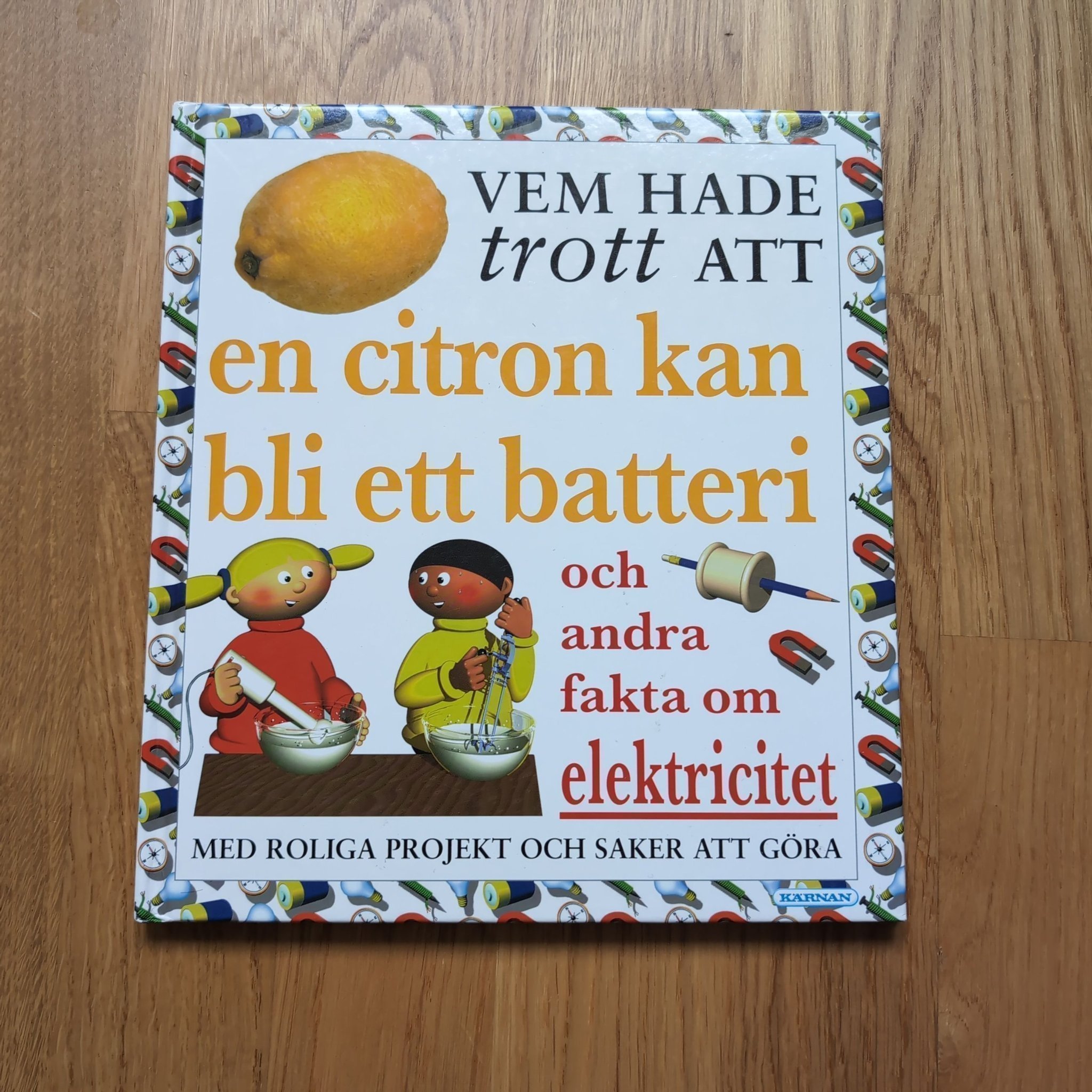 Vem hade trott att en citron kan bli ett batteri | Köp på Tradera ...