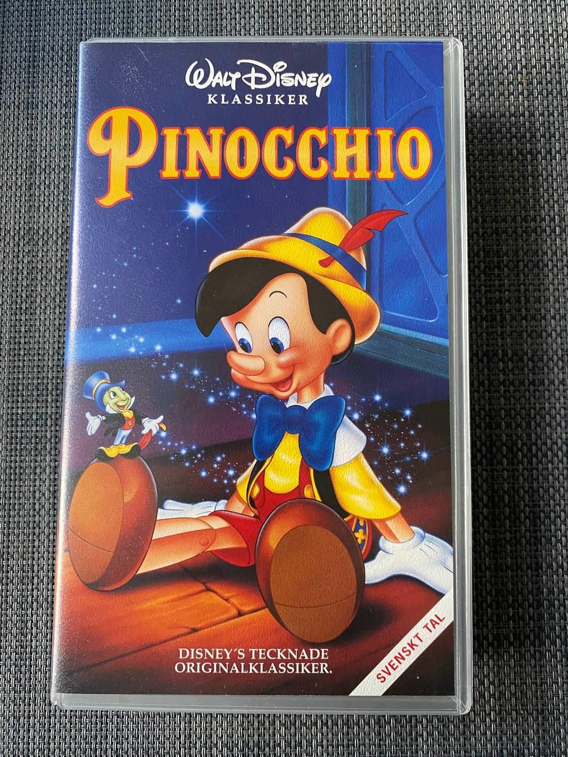 Walt Disney - Pinocchio - VHS | Köp från LindesFynd på Tradera (627705963)