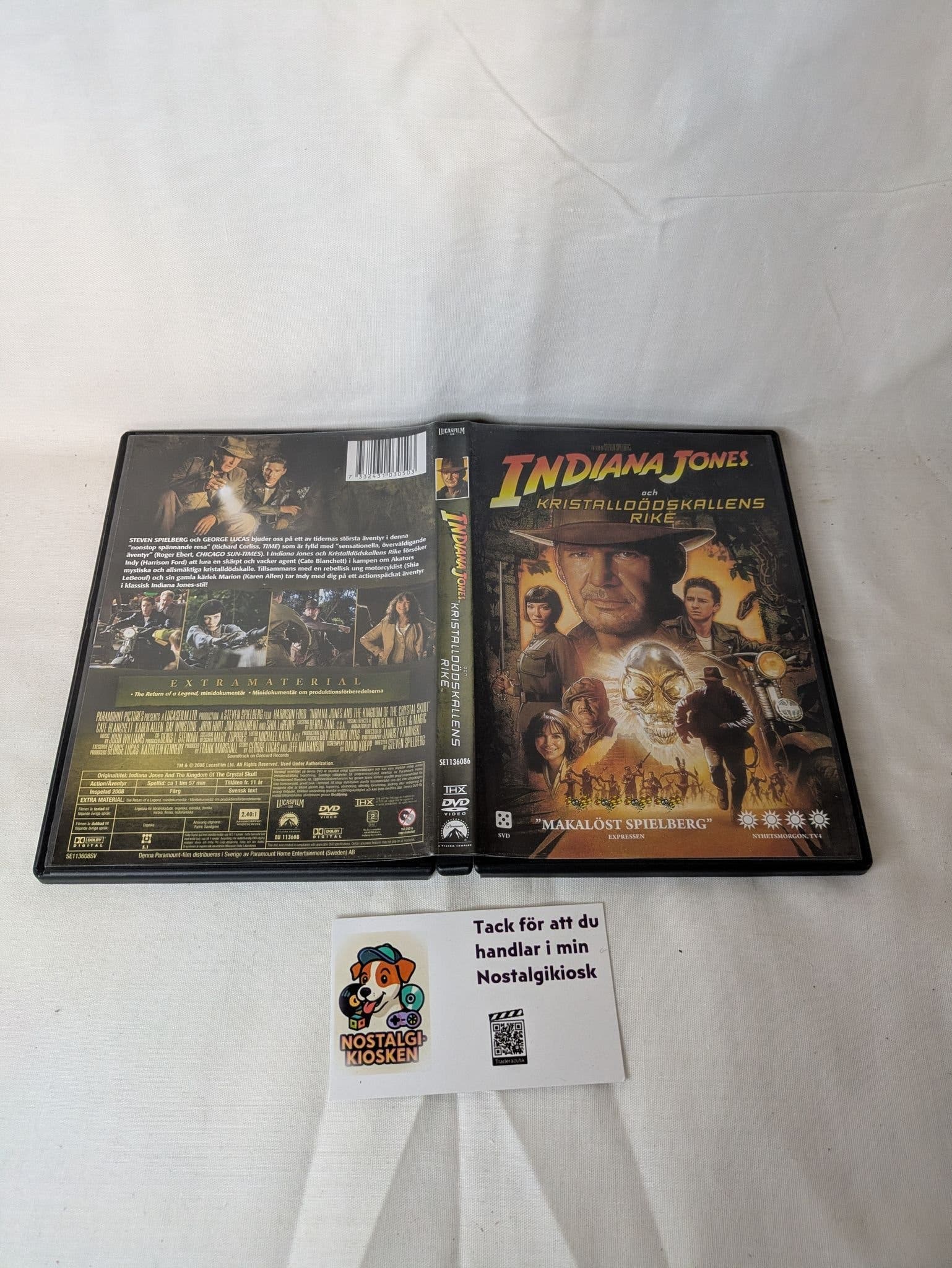 Indiana Jones Kristalldöds.. | Köp från Nostalgikiosken på Tradera ...