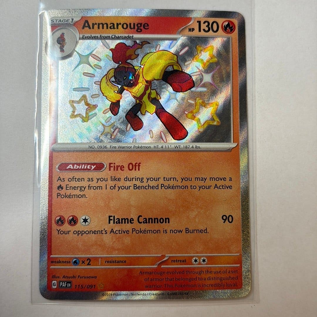 Armarouge shiny 115/091 - Pokémonkort | Köp på Tradera (705392219)