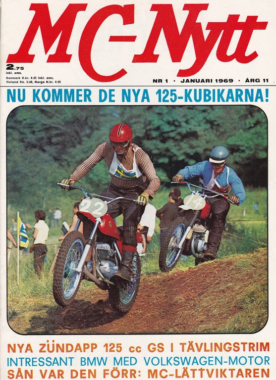 Mc-Nytt 1969-1 Honda Super S 125..98cc Monark R.. | Köp på Tradera ...