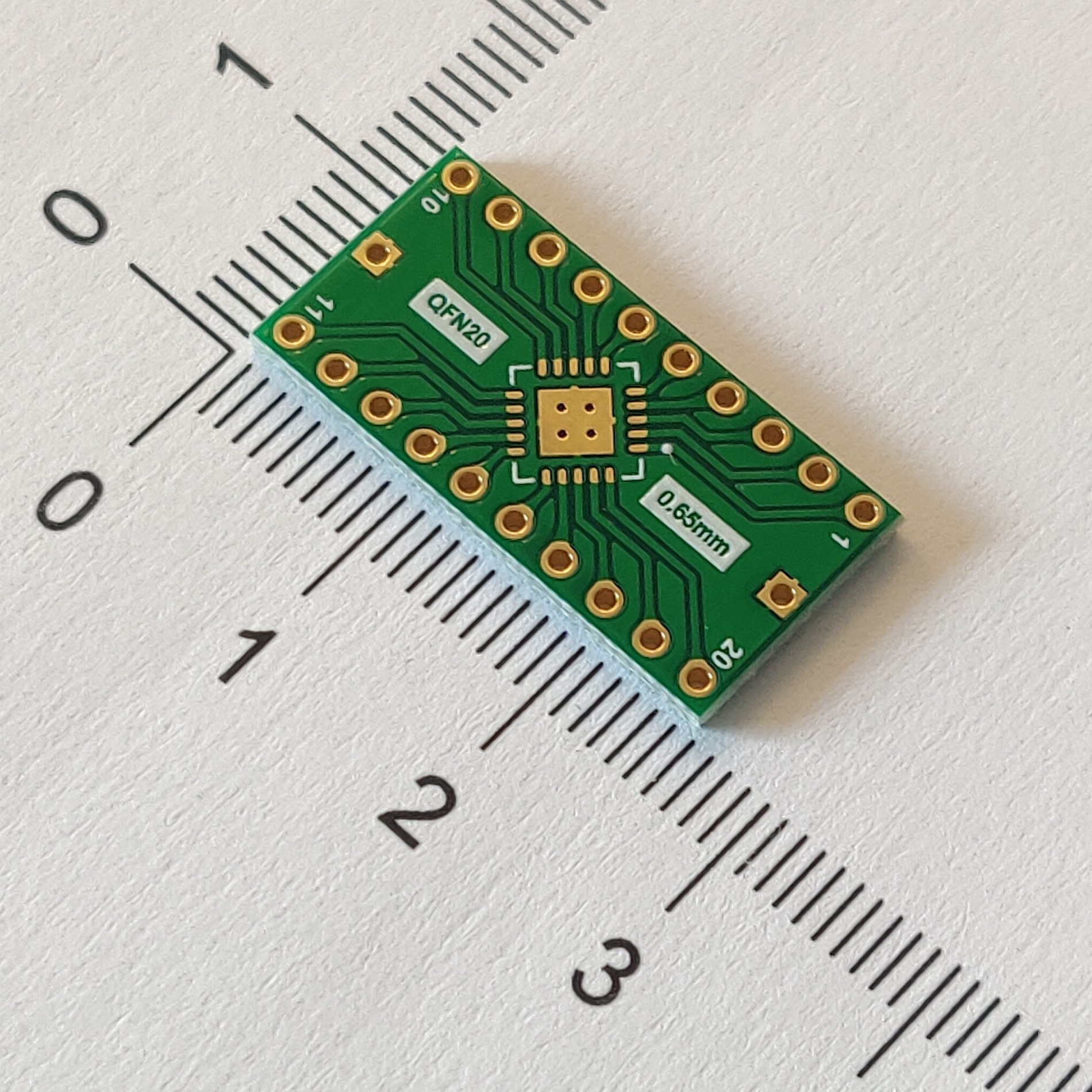 Se produkter som liknar 3st QFN QFN20 DIP breakout PC.. på Tradera ...