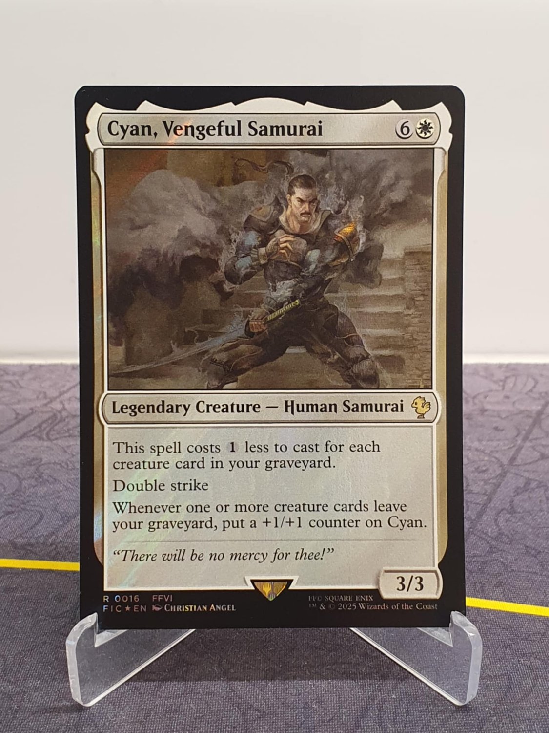 CYAN, VENGEFUL SAMURAI 16 - Surge Foil Rare | Köp på Tradera (684781985)