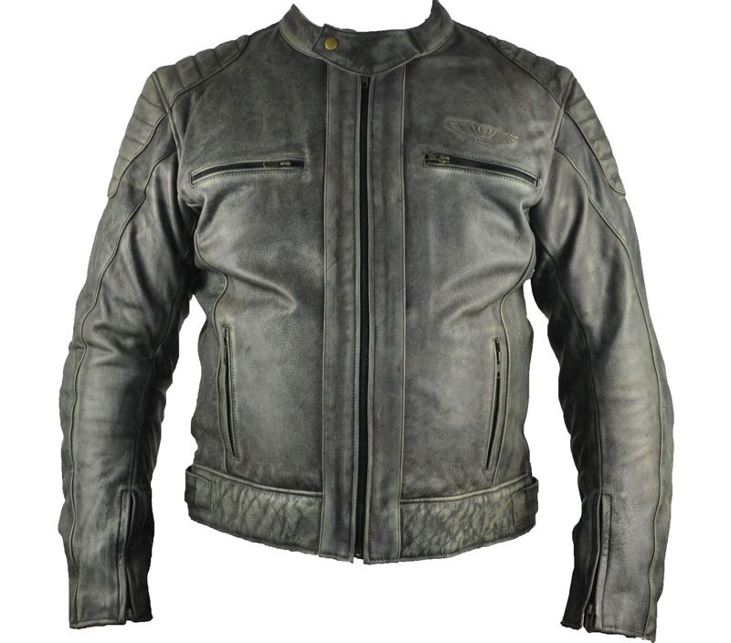 MC Skinnjacka RETRO CAFE RACER strl .. | Köp från zdeny på Tradera ...