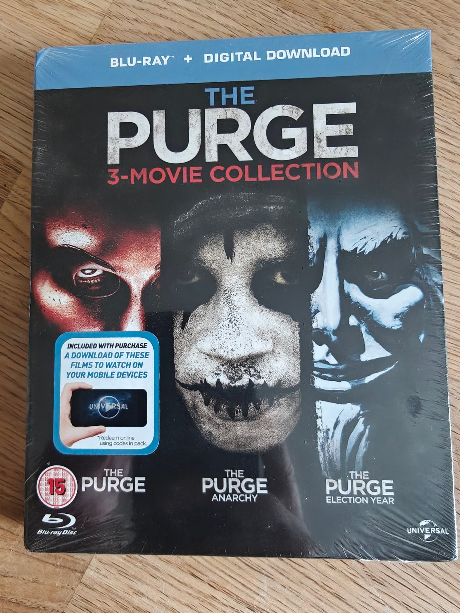 The Purge 3-Movie Collection Helt ny inplastad .. | Köp på Tradera ...