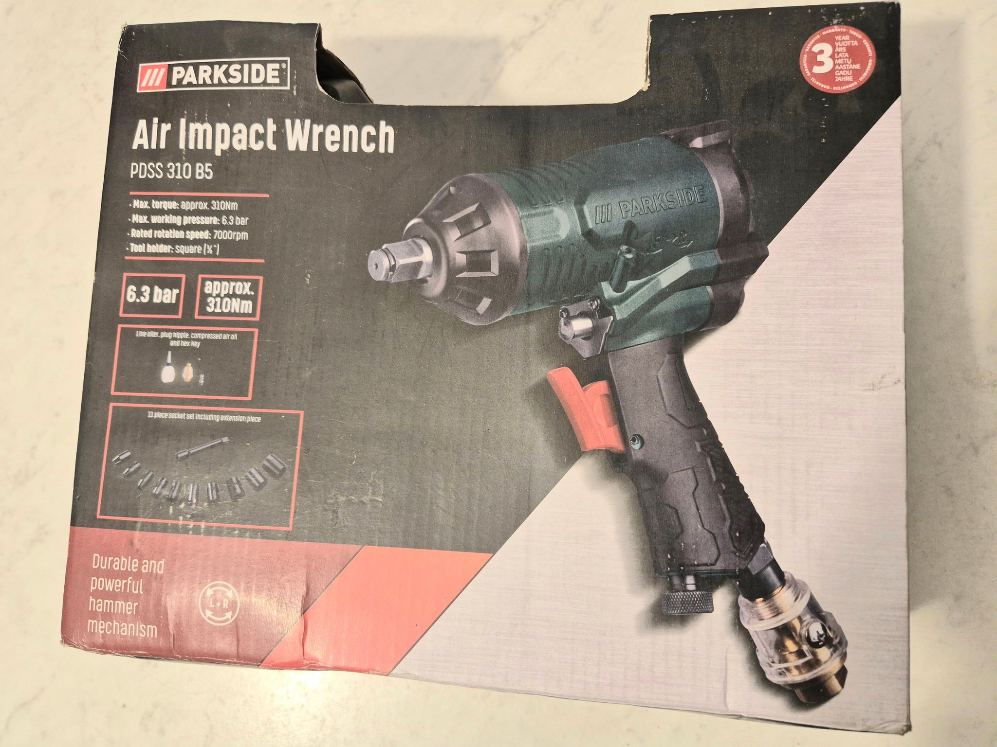 Se produkter som liknar Parkside PDSS 310 B5 Luftdriv.. på Tradera ...