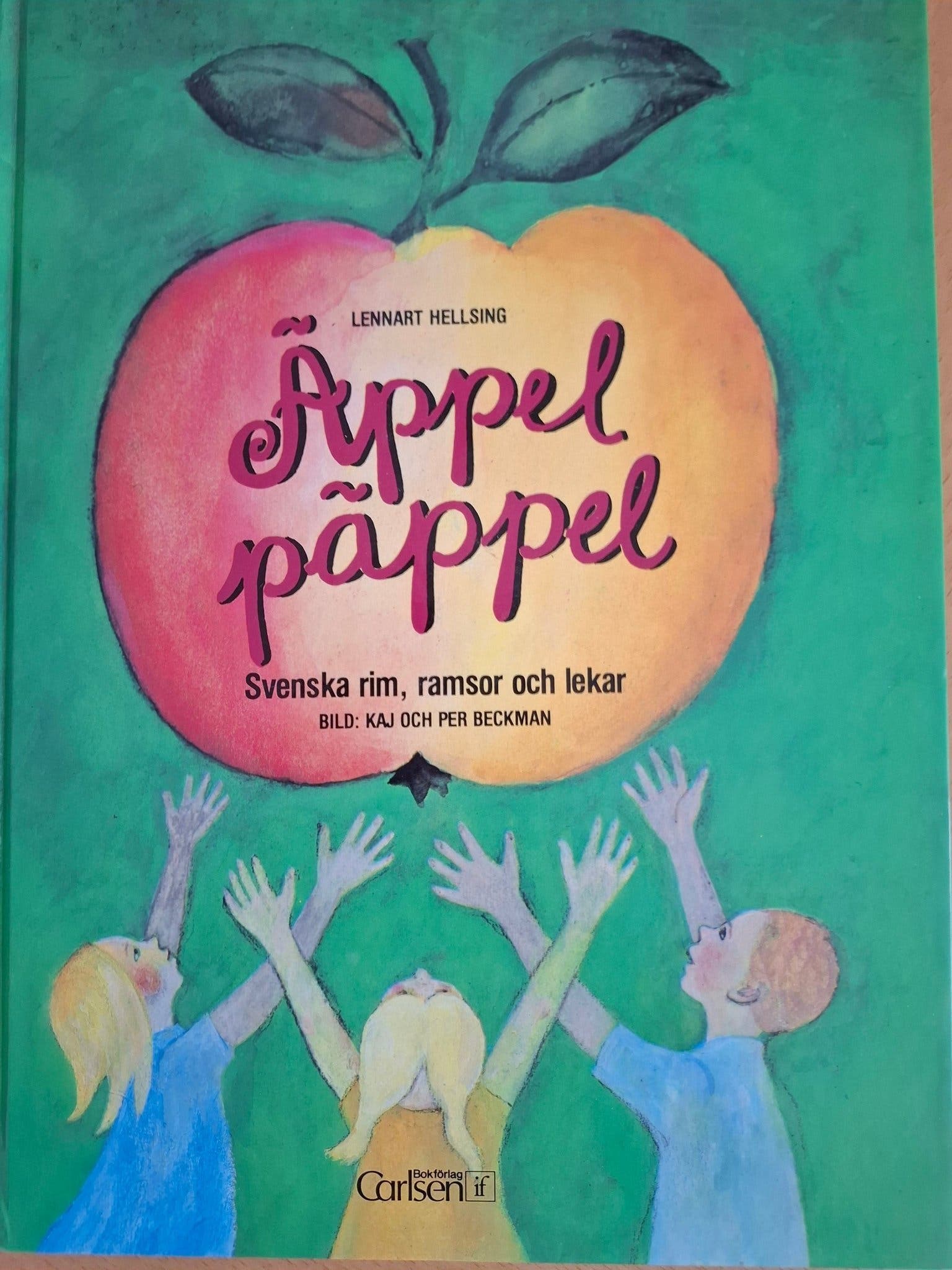 Se produkter som liknar Äppel Päppel: Svenska rim, ra.. på Tradera ...