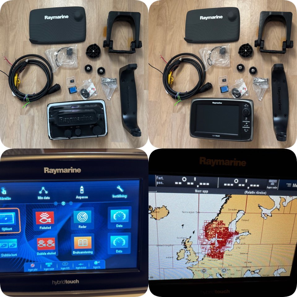 Se produkter som liknar Raymarine e7 HybridTouch+ Nav.. på Tradera ...
