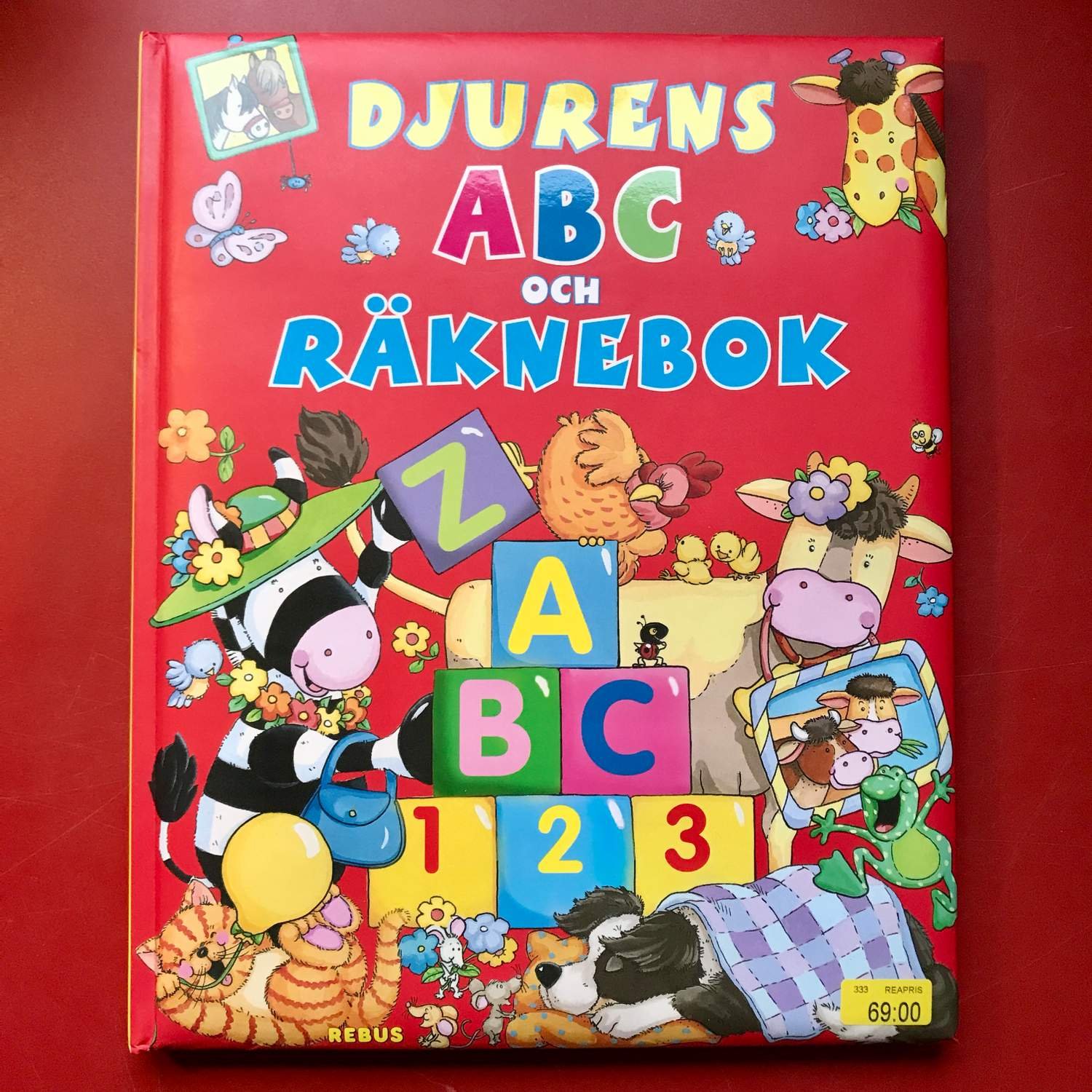 DJURENS ABC OCH RÄKNEBOK Des.. | Köp från Haldins_Hylla på Tradera ...