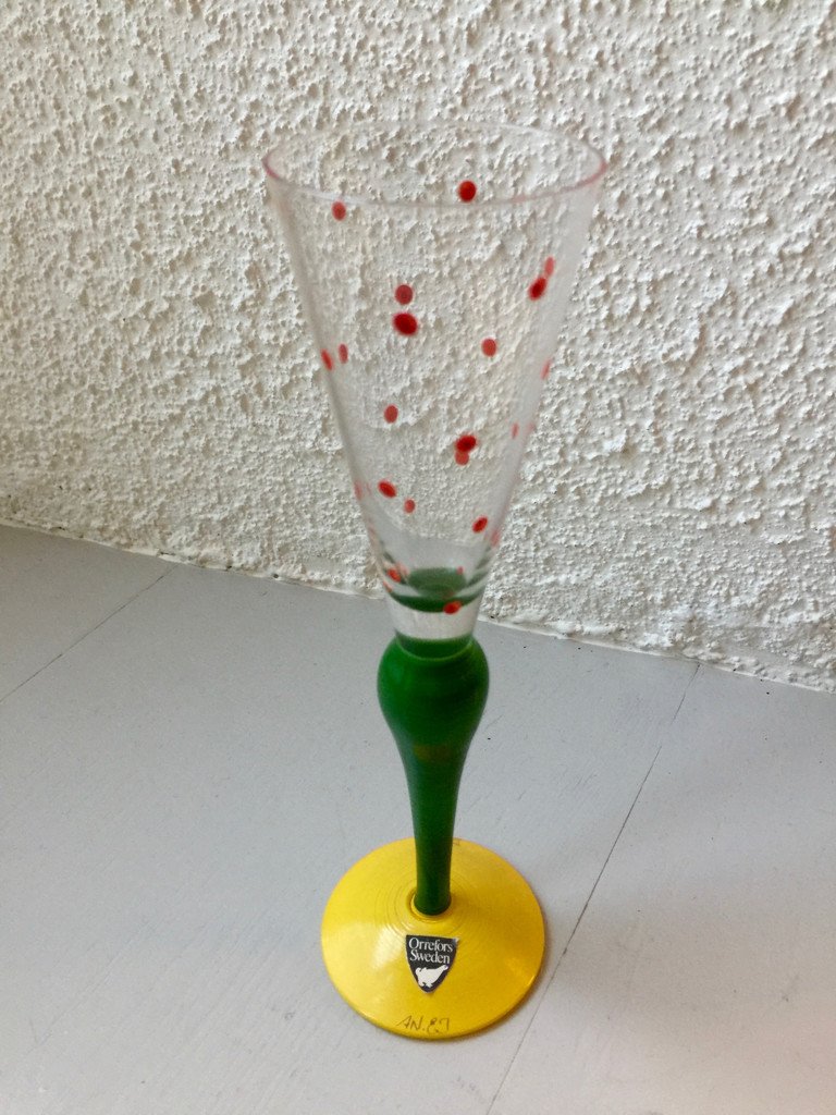 Clown snapsglas Anne Nilsson .. | Köp från Fröjel_Retro på Tradera ...