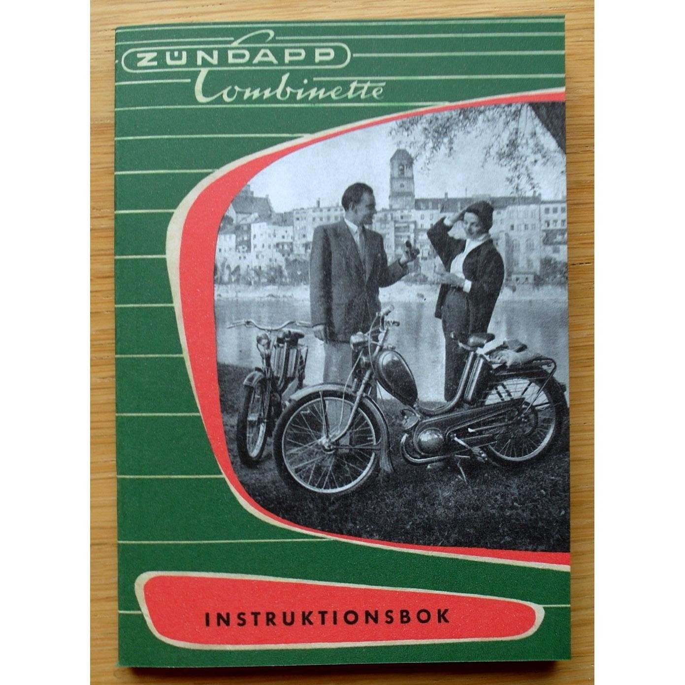 Zündapp Combinette 408 Instruktion.. | Köp från UT-Data på Tradera ...