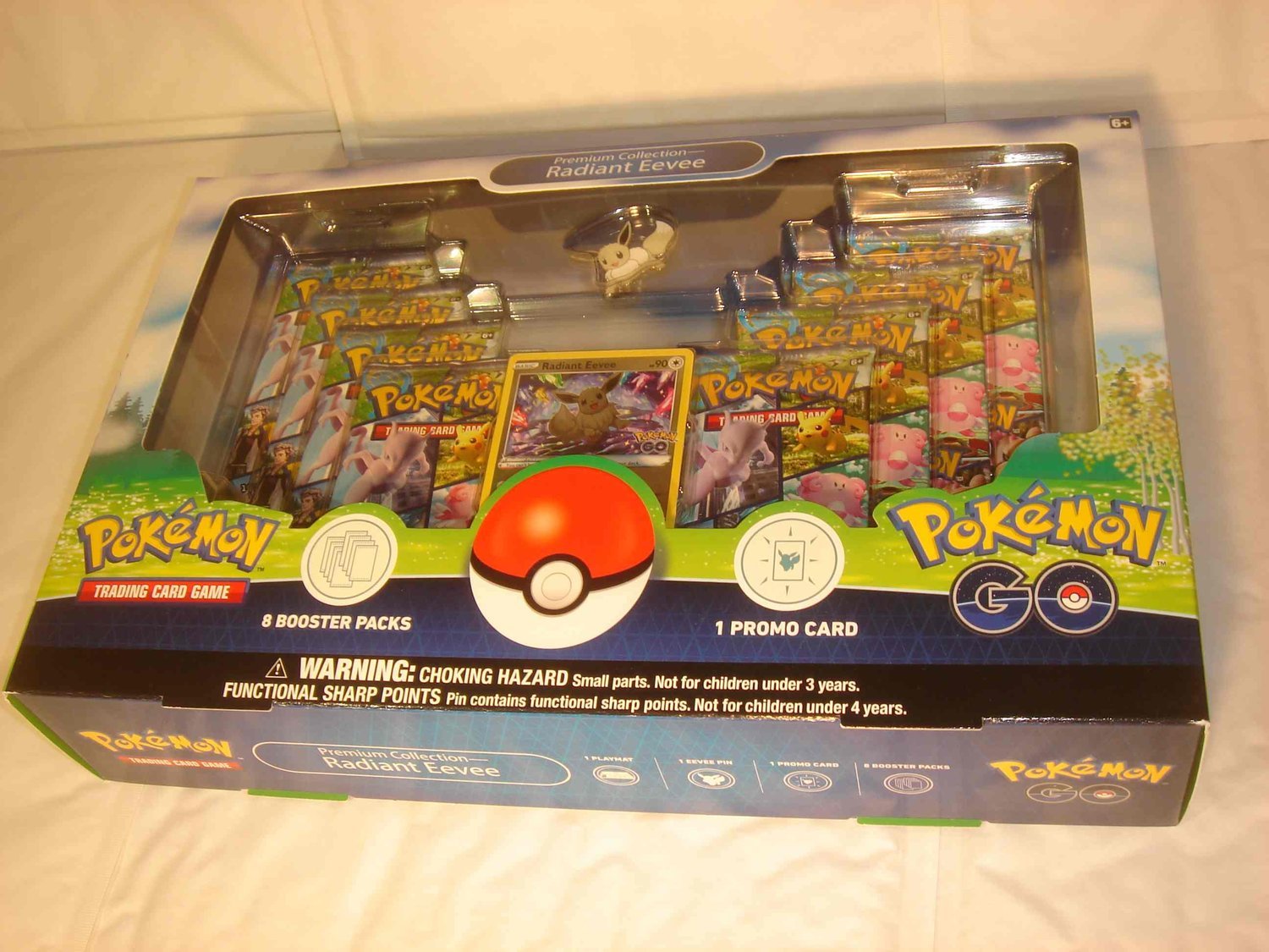 EEVEE POKEMON GO BOX 8pkt 1 HOLO P.. | Köp från caprod2 på Tradera ...