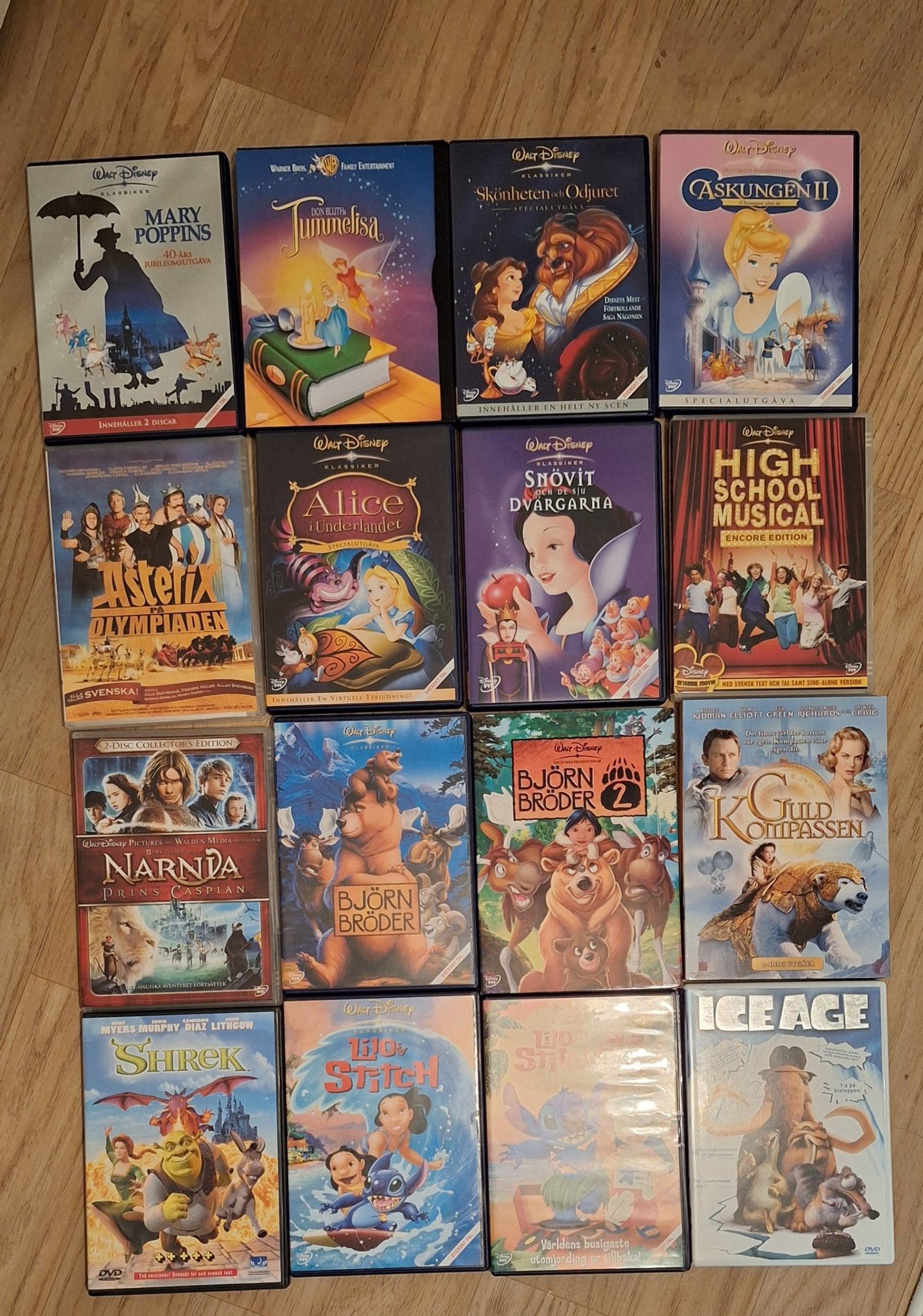 Se produkter som liknar Samling av Disney och andra f.. på Tradera ...