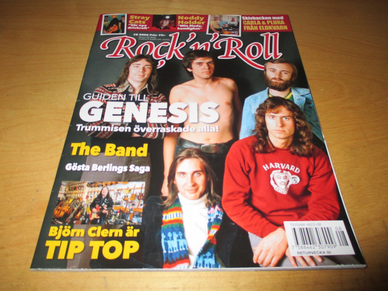 ROCK´N´ROLL MAGAZINE #8 2020. GENESIS, NODDY HO.. | Köp på Tradera ...