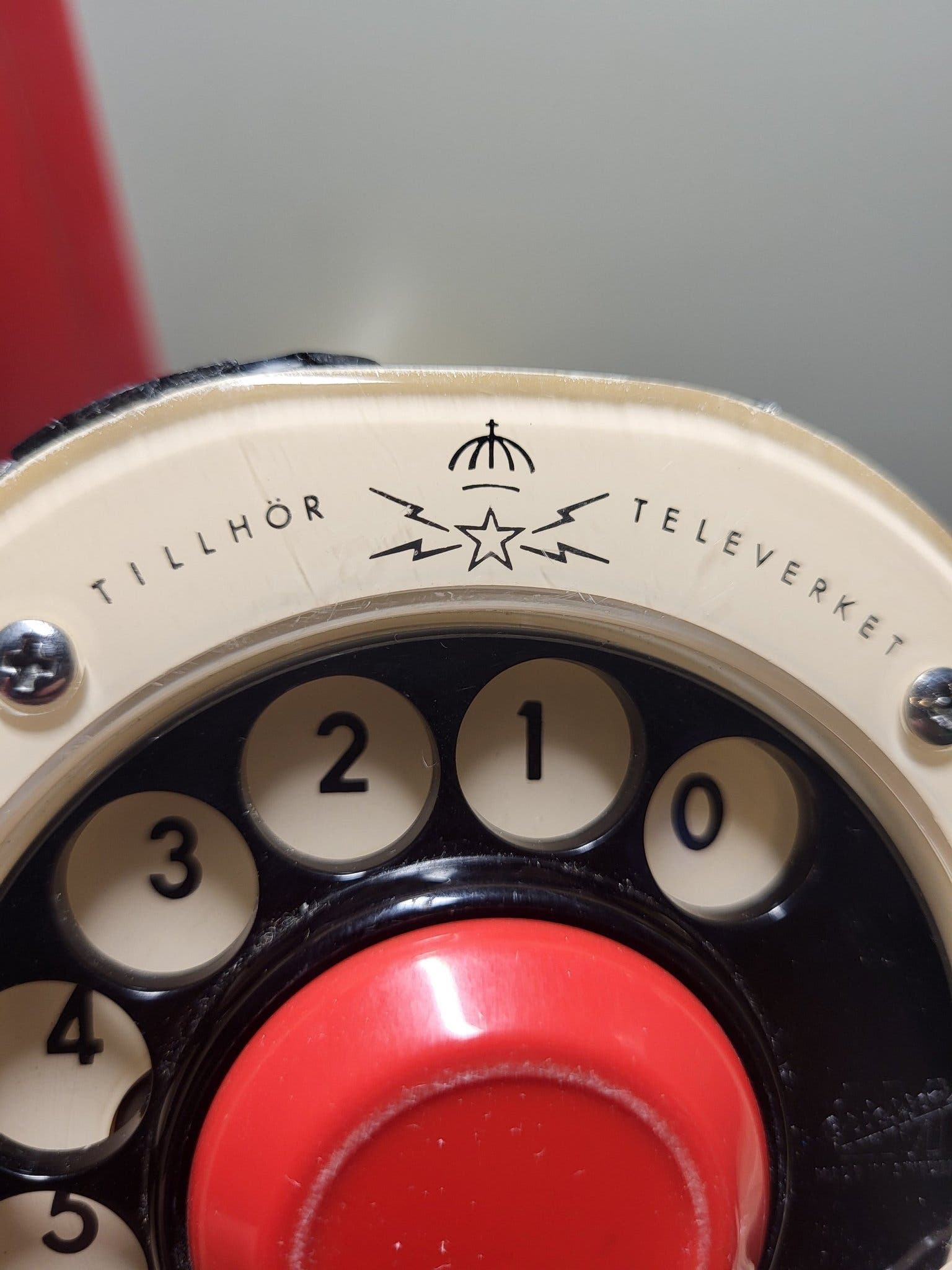 Rare-Televerket-telefon – Ovanlig industrimodel.. | Köp på Tradera ...