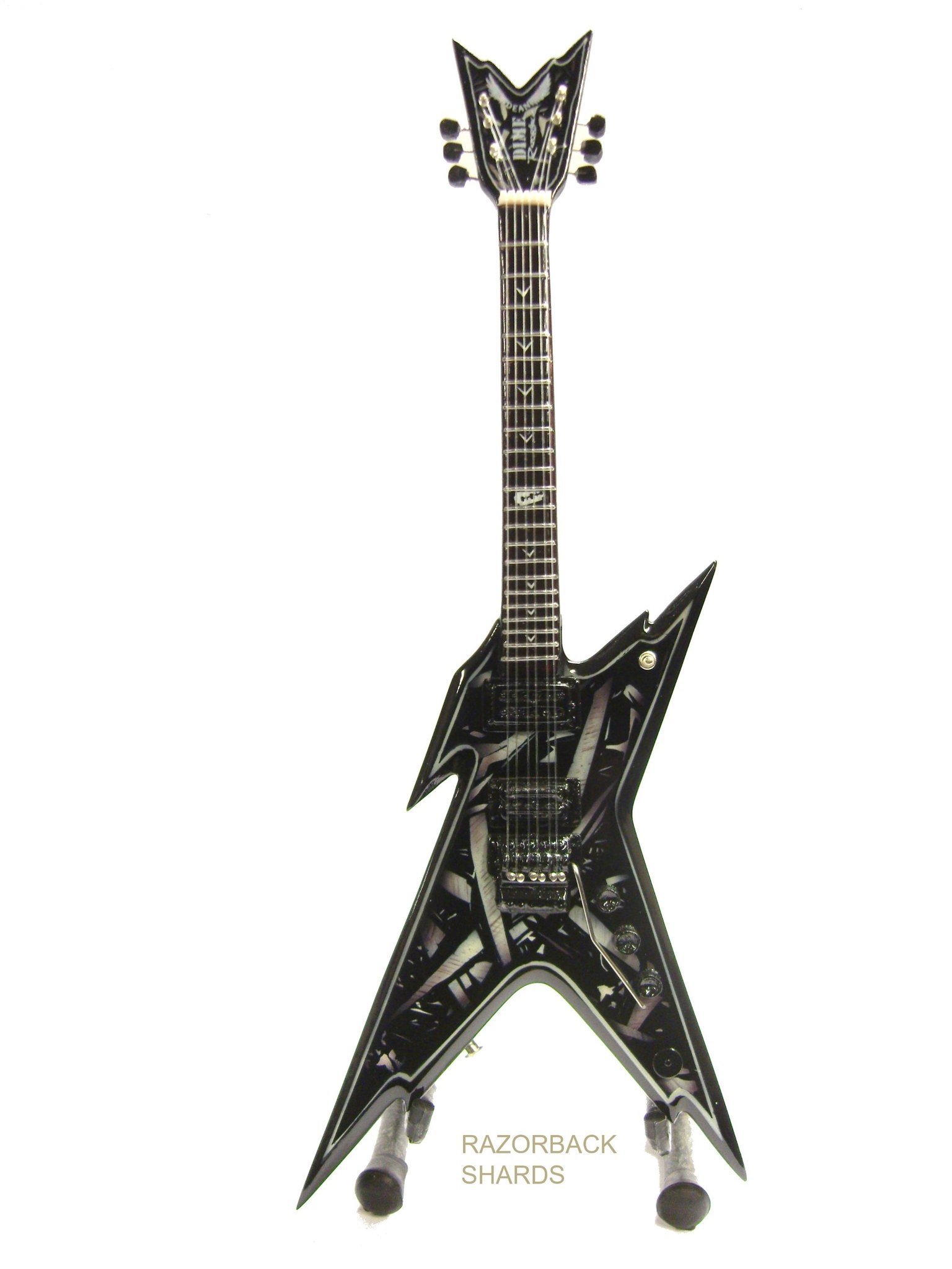 Dimebag Darrells Dean Razorback Shards minigita.. | Köp på Tradera ...