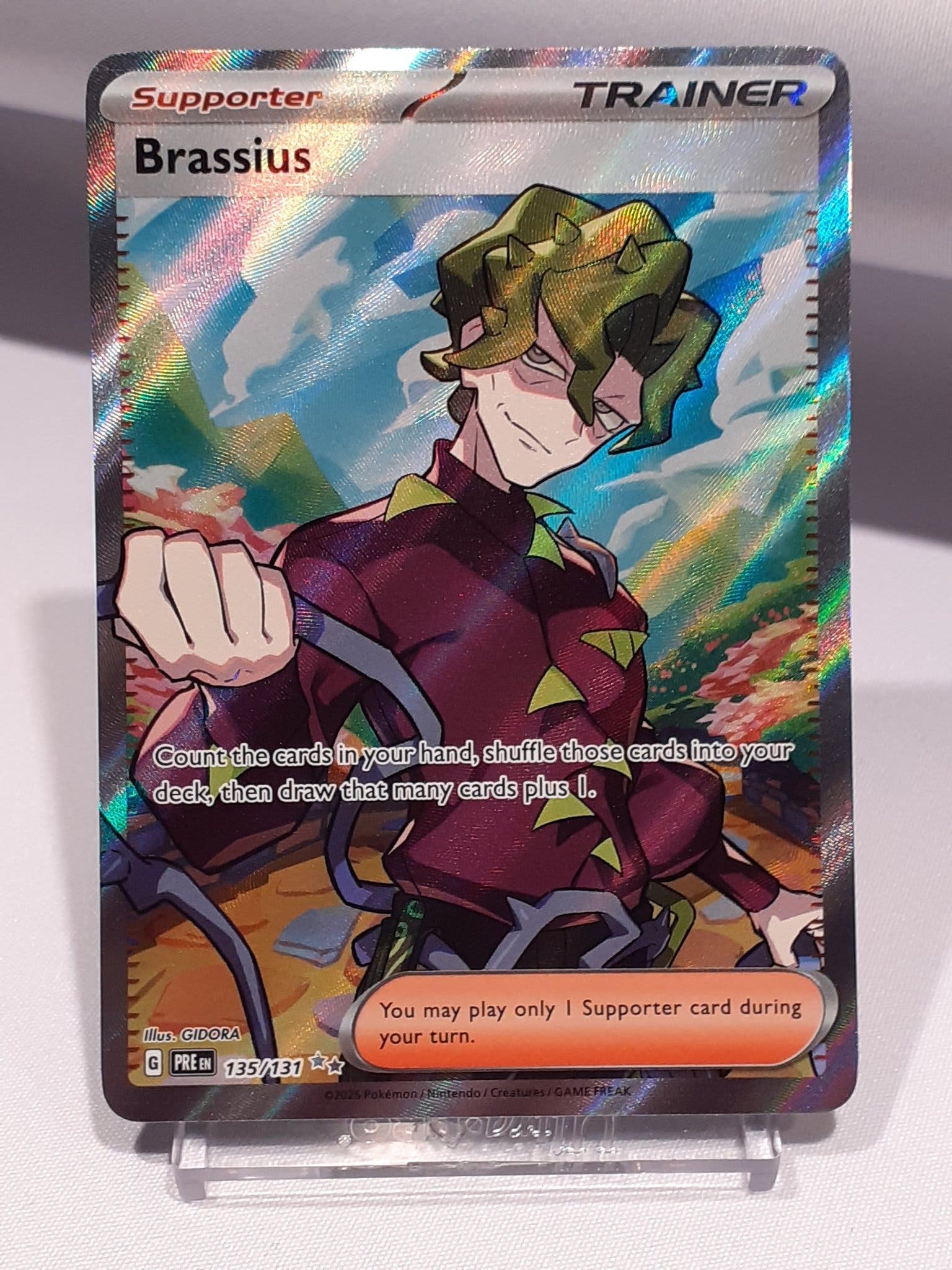 Brassius 135/131 - Pokemon Prismatic Evolutions | Köp på Tradera ...