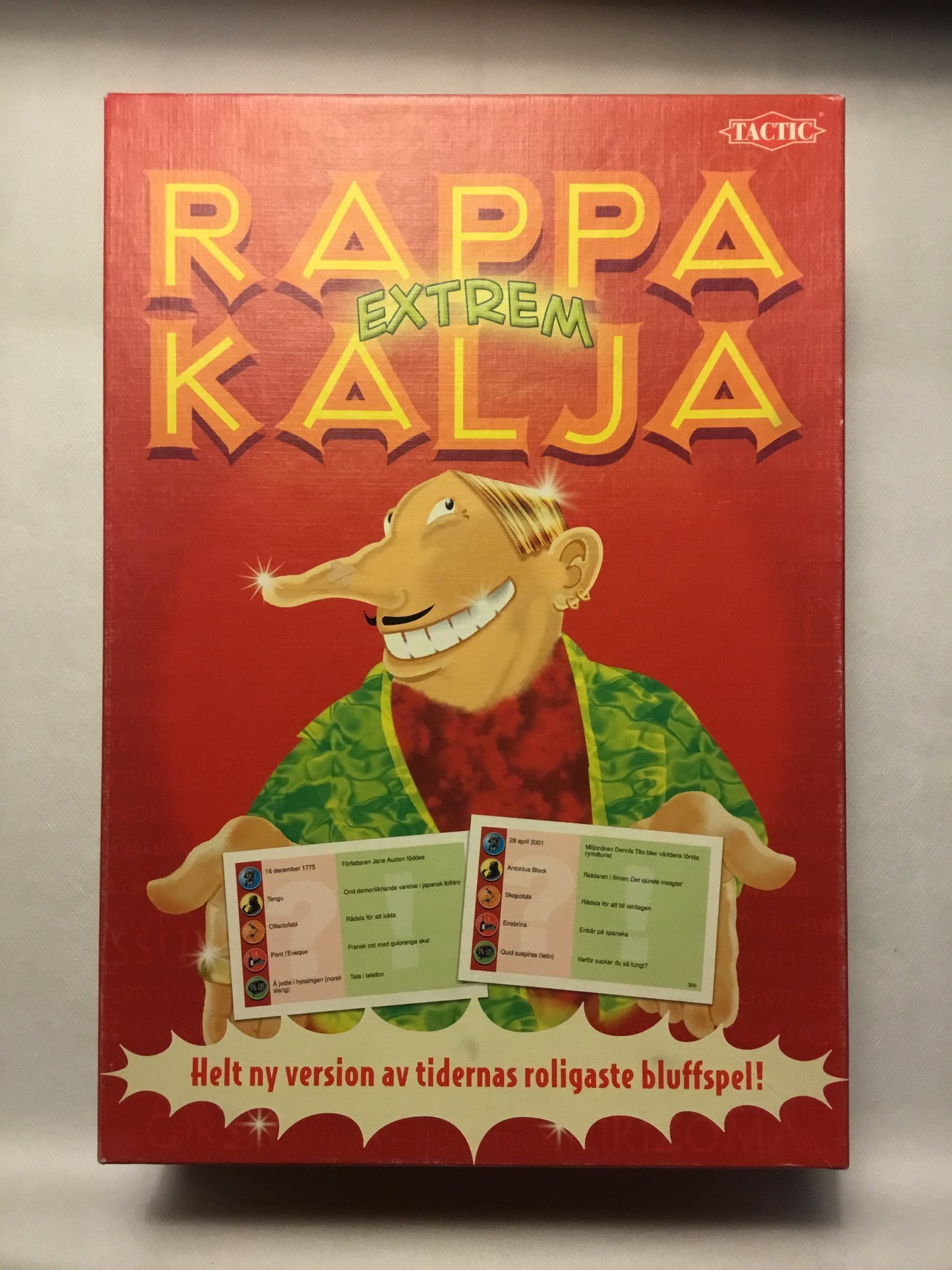 Rappa Kalja Extrem - Bluffspel - Sällskapsspel .. | Köp på Tradera ...