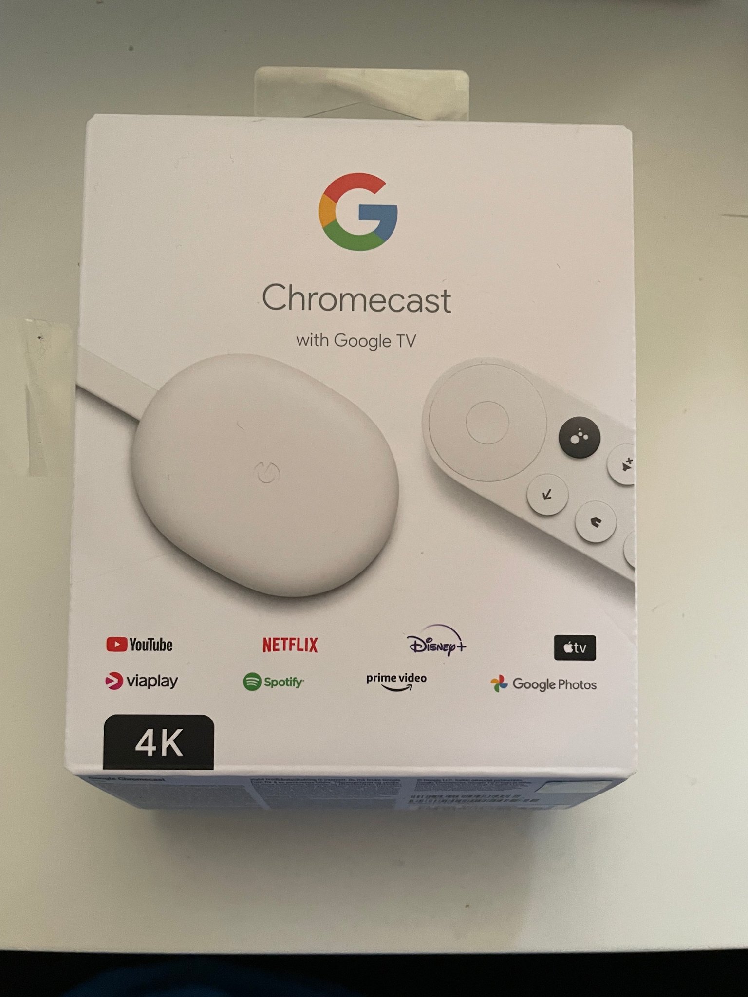 Chromecast med Google TV 4K Model GZRNL | Köp på Tradera (587901765)