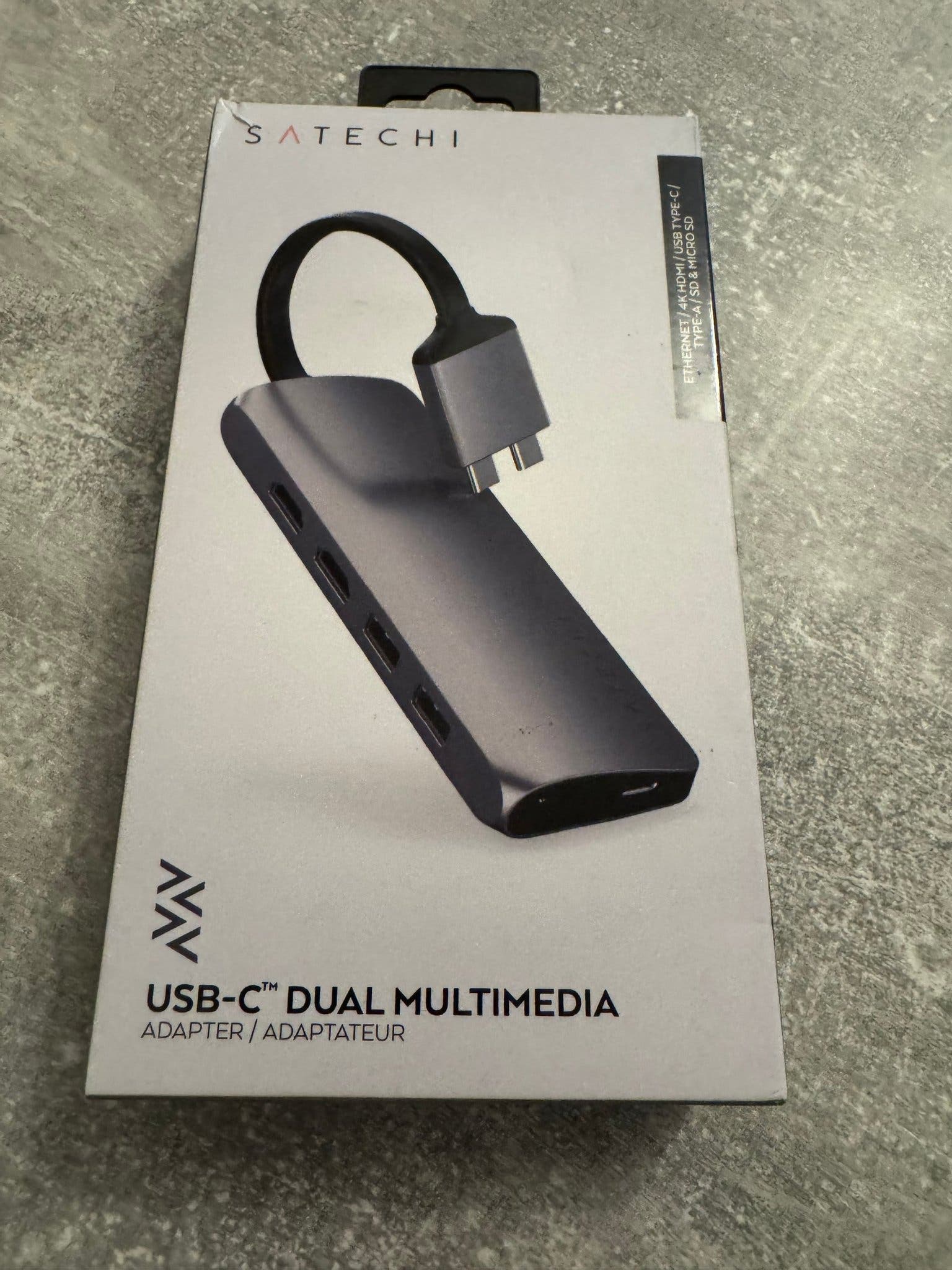 Satechi USB-C Dual Multimedia Adapter | Köp på Tradera (661184809)
