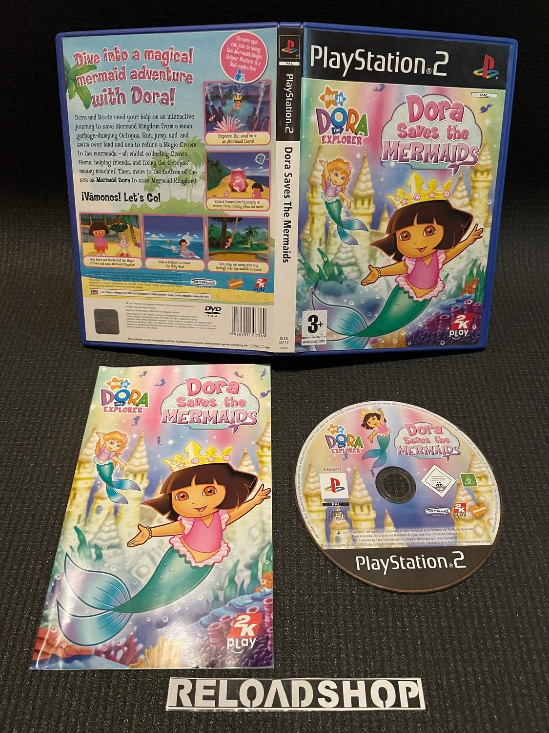 Dora Saves The Mermaids PS2 - .. | Köp från RELOAD_SHOP på Tradera ...