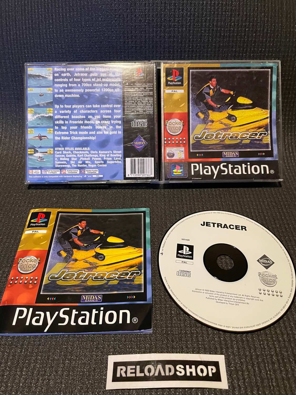 Jetracer PS1 PSOne - CiB | Köp från RELOAD_SHOP på Tradera (522642074)