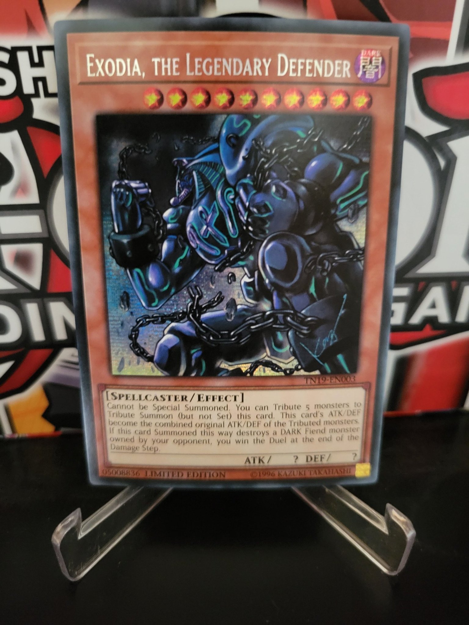 Yu-Gi-Oh Exodia the Legendary Defender Prismati.. | Köp på Tradera ...
