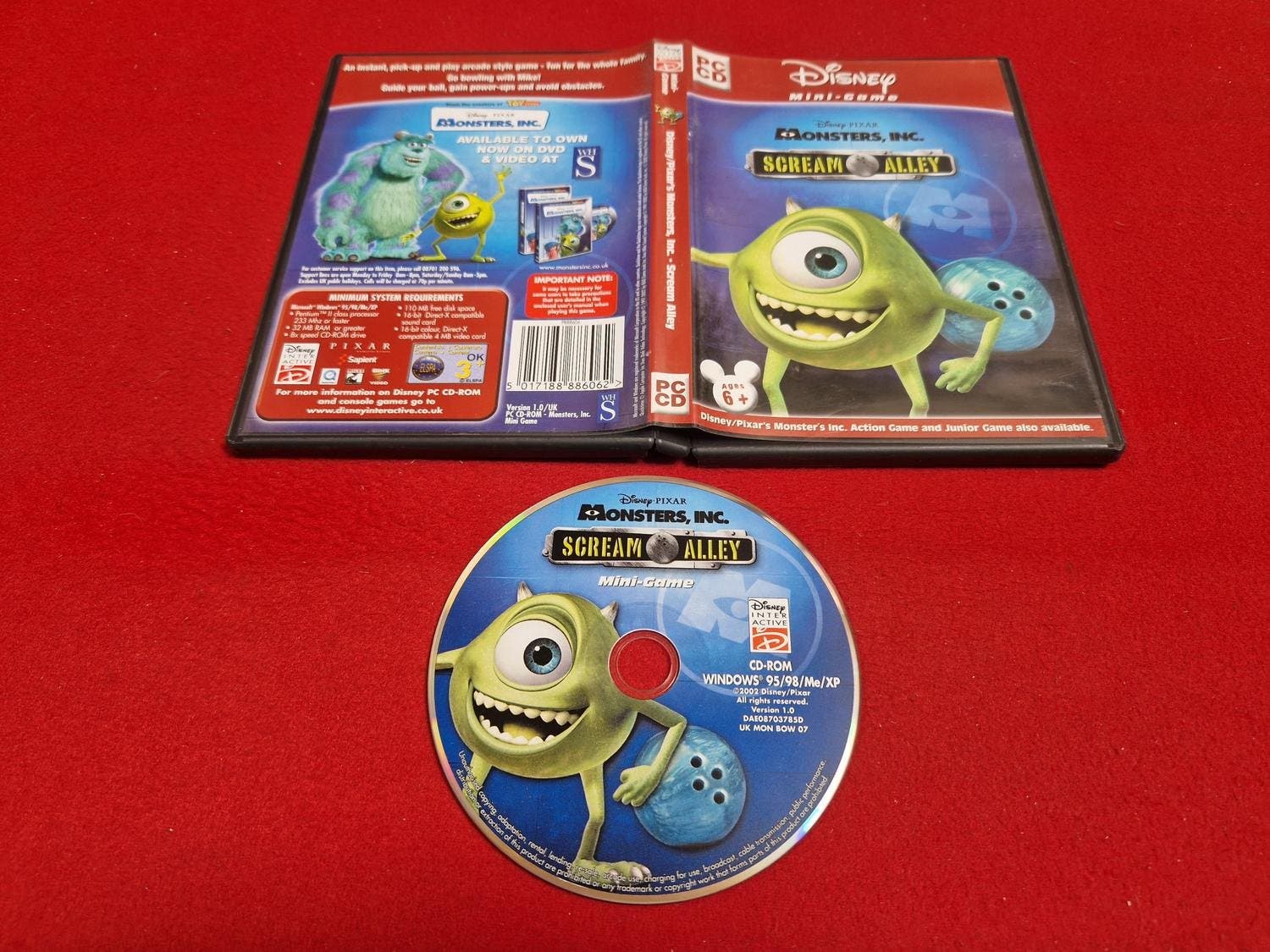 DISNEY PIXAR MONSTERS INC SCREA.. | Köp från game-world på Tradera ...