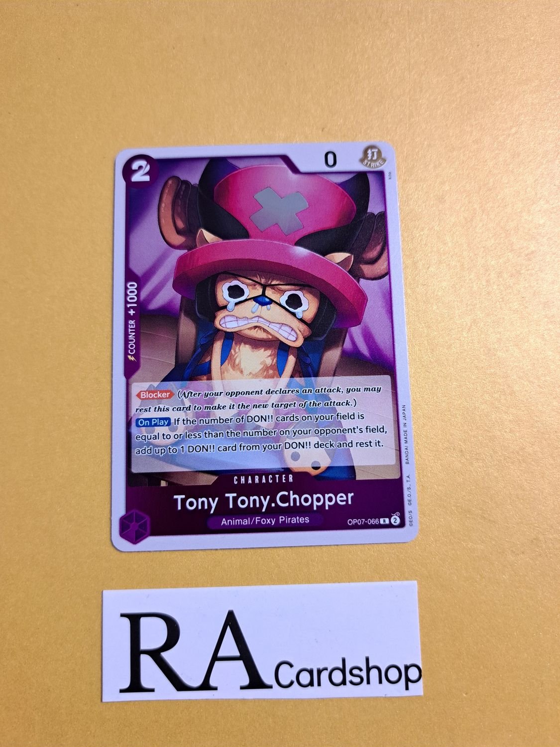 Tony.Tony.Chopper Rare Foil OP0.. | Köp från RaCardShop på Tradera ...