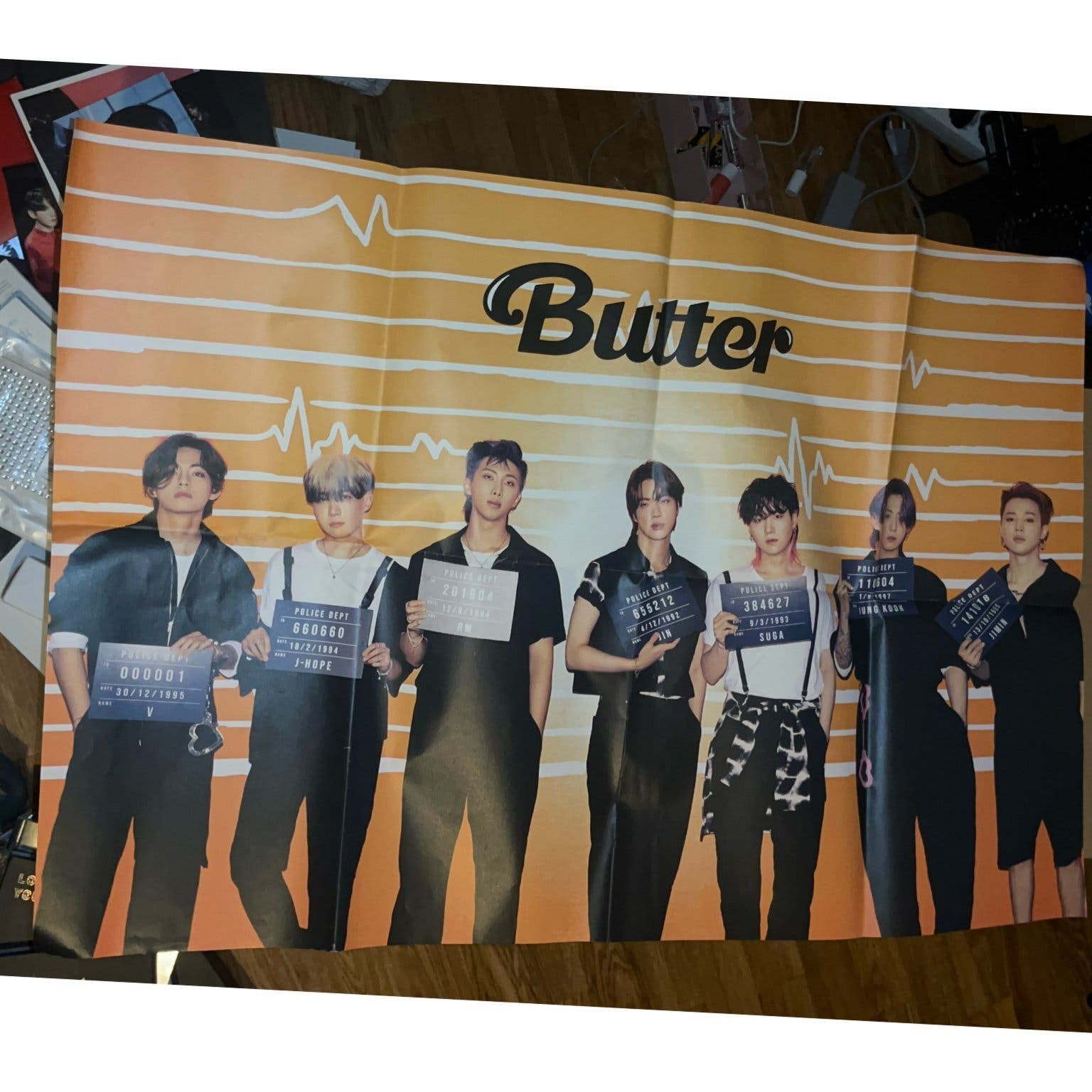 BTS BUTTER POSTER | Köp på Tradera (646680421)