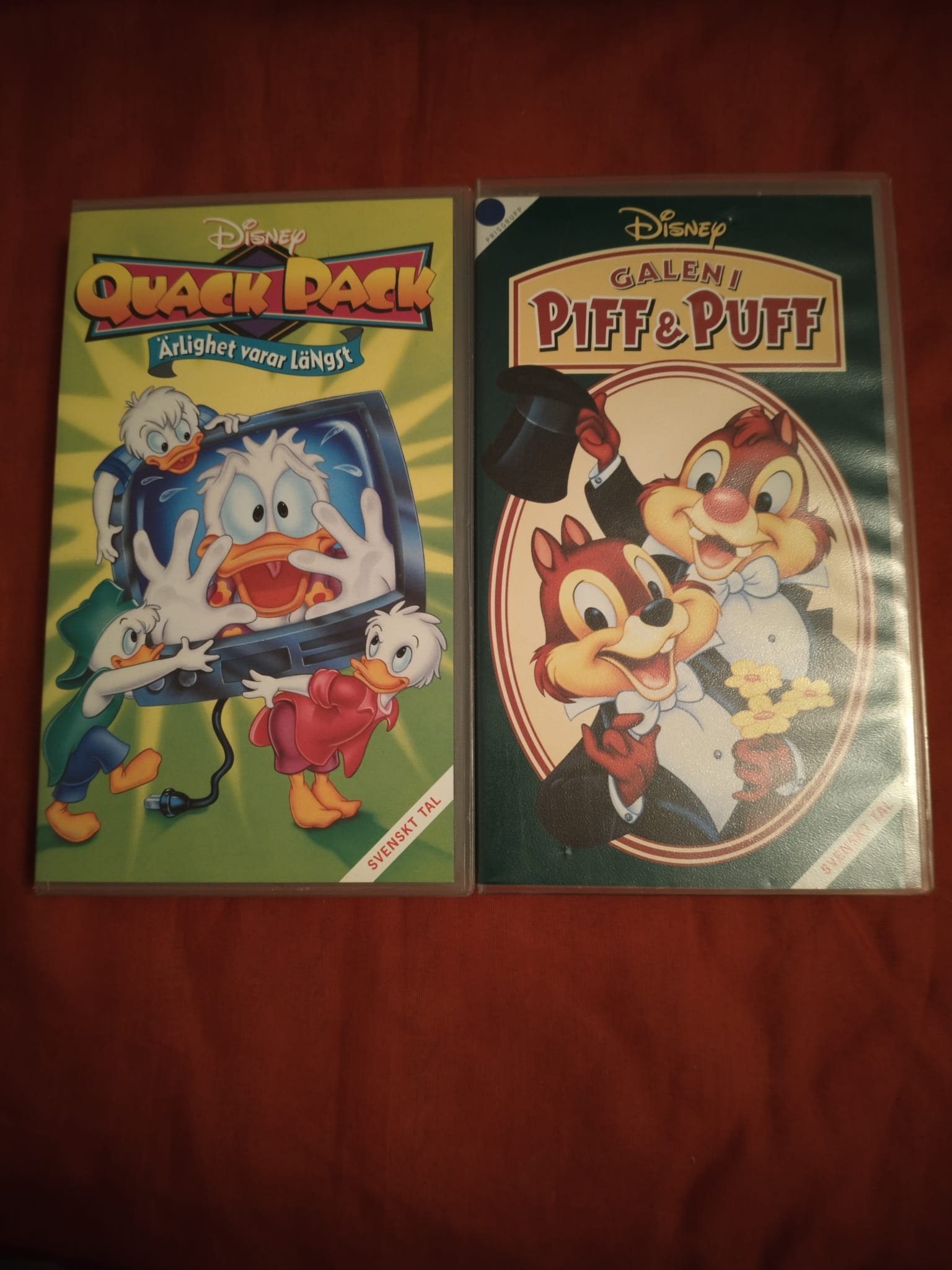 Disney Quack Pack och Galeni Piff & Puff VHS | Köp på Tradera (705774095)