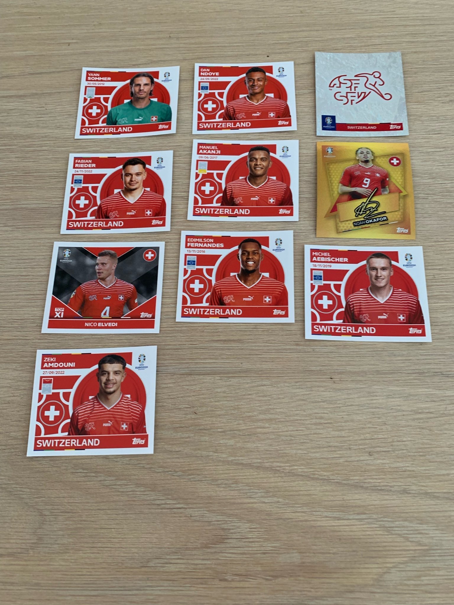 Se produkter som liknar Topps Euro 2024 stickers Schw.. på Tradera ...