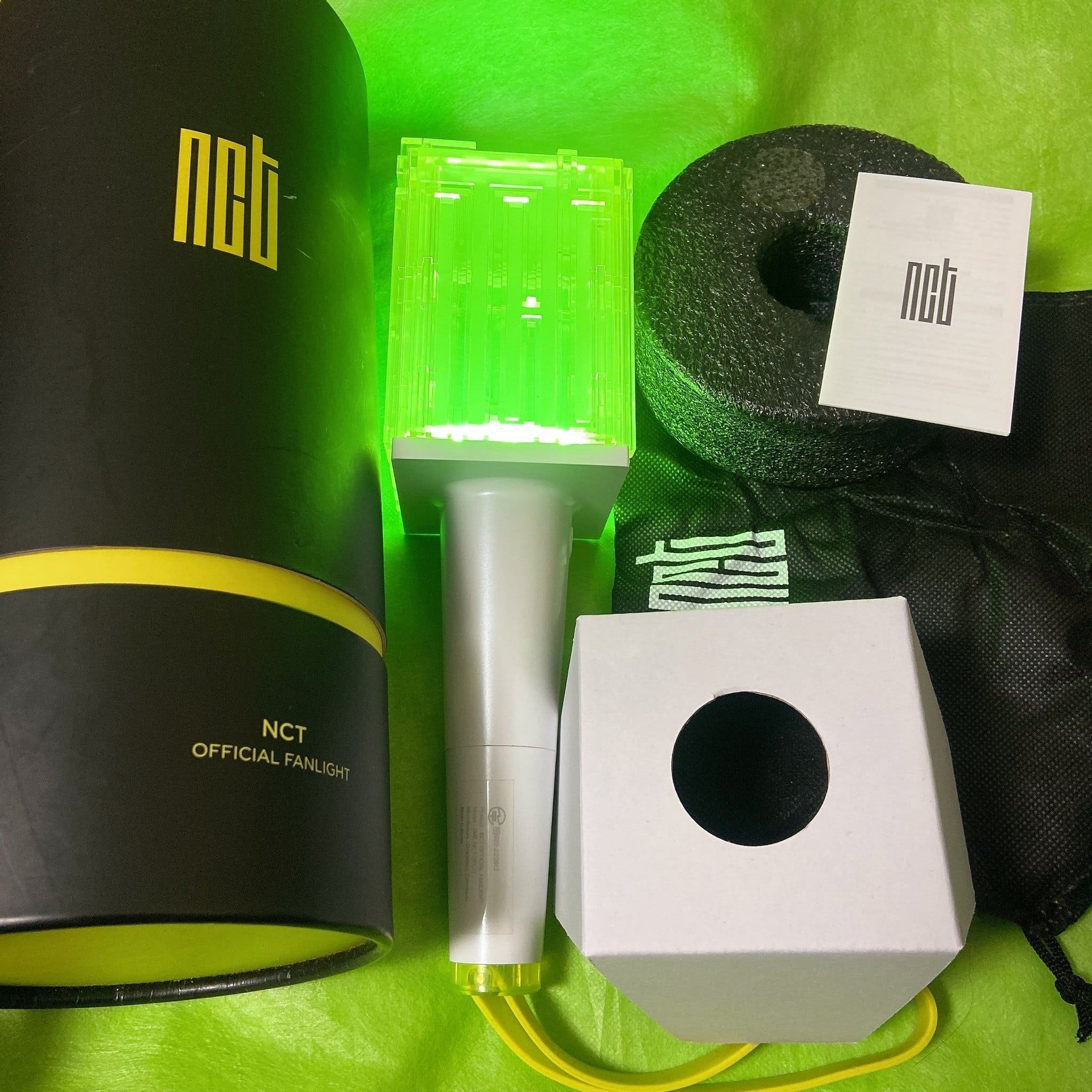 NCT Official Pen Light Stick Worked Box Fan Light | Köp på Tradera ...