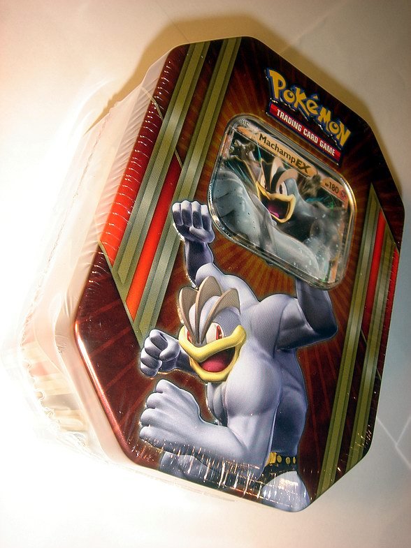 NY POKEMON PLÅT BOX X & Y MACHAMP .. | Köp från caprod2 på Tradera ...
