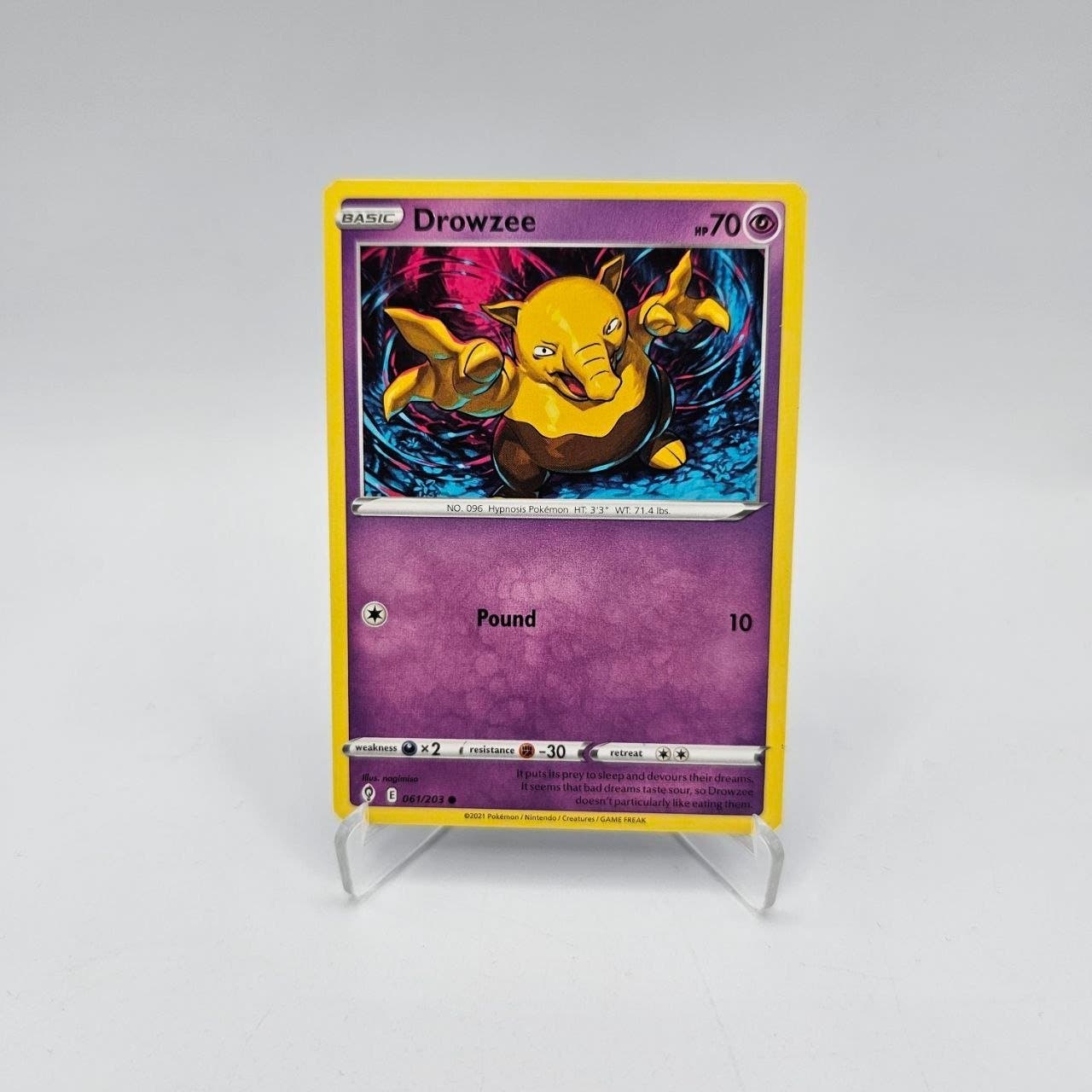 Drowzee 061/203 Evolving Skies, Pokémon TCG 2021 | Köp på Tradera ...
