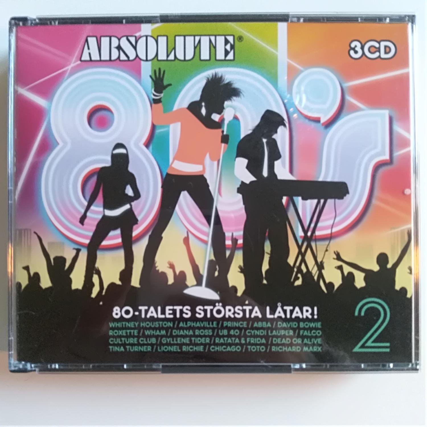 Absolute 80s . 80 talets största låtar. 3 disc | Köp på Tradera (606425358)