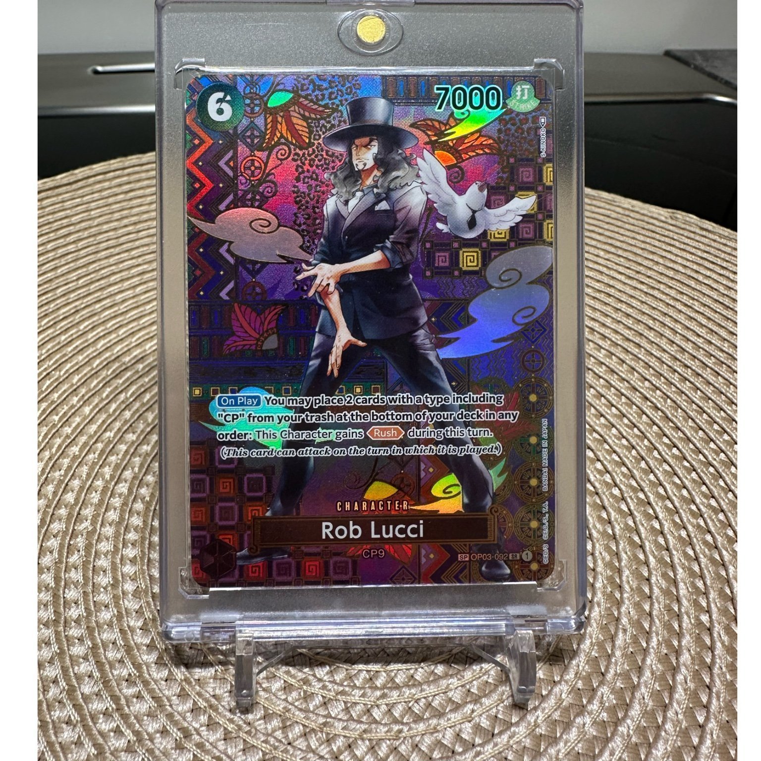 One Piece Card Game Lucci OP03-092 SR SP OP05 E.. | Köp på Tradera ...