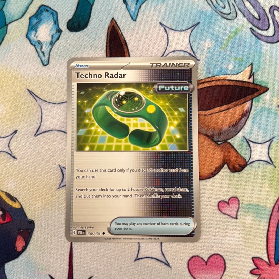 Pokémon Prismatic Evolutions - Techno Radar - 1.. | Köp på Tradera ...
