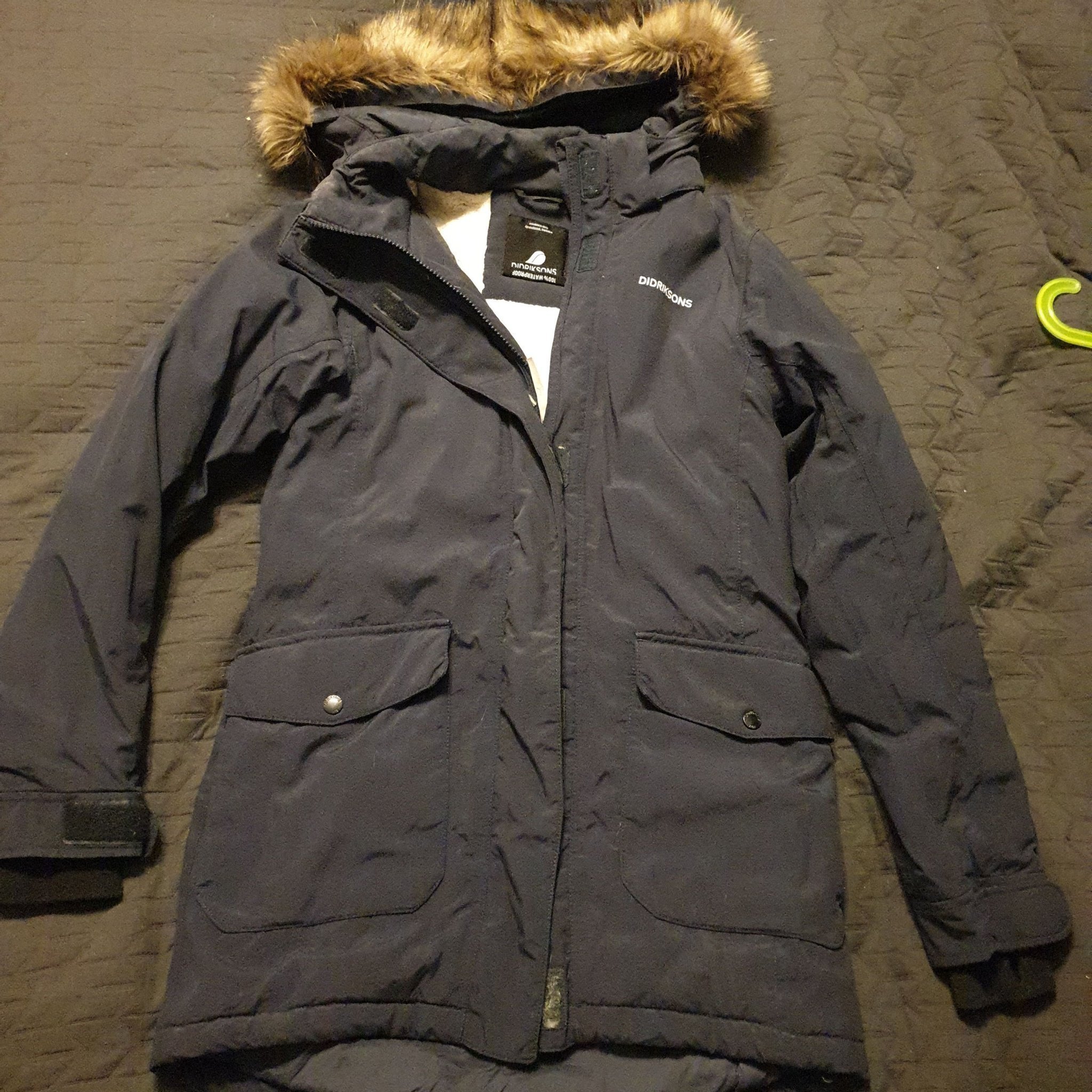 Didriksons blå jacka, storlek 170 | Köp på Tradera (700794678)
