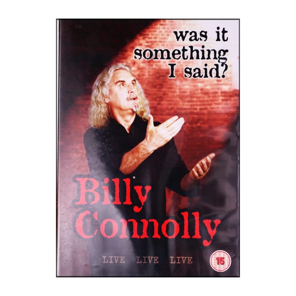 Billy Connolly: Was It Something I Said? | Köp på Tradera (706158816)