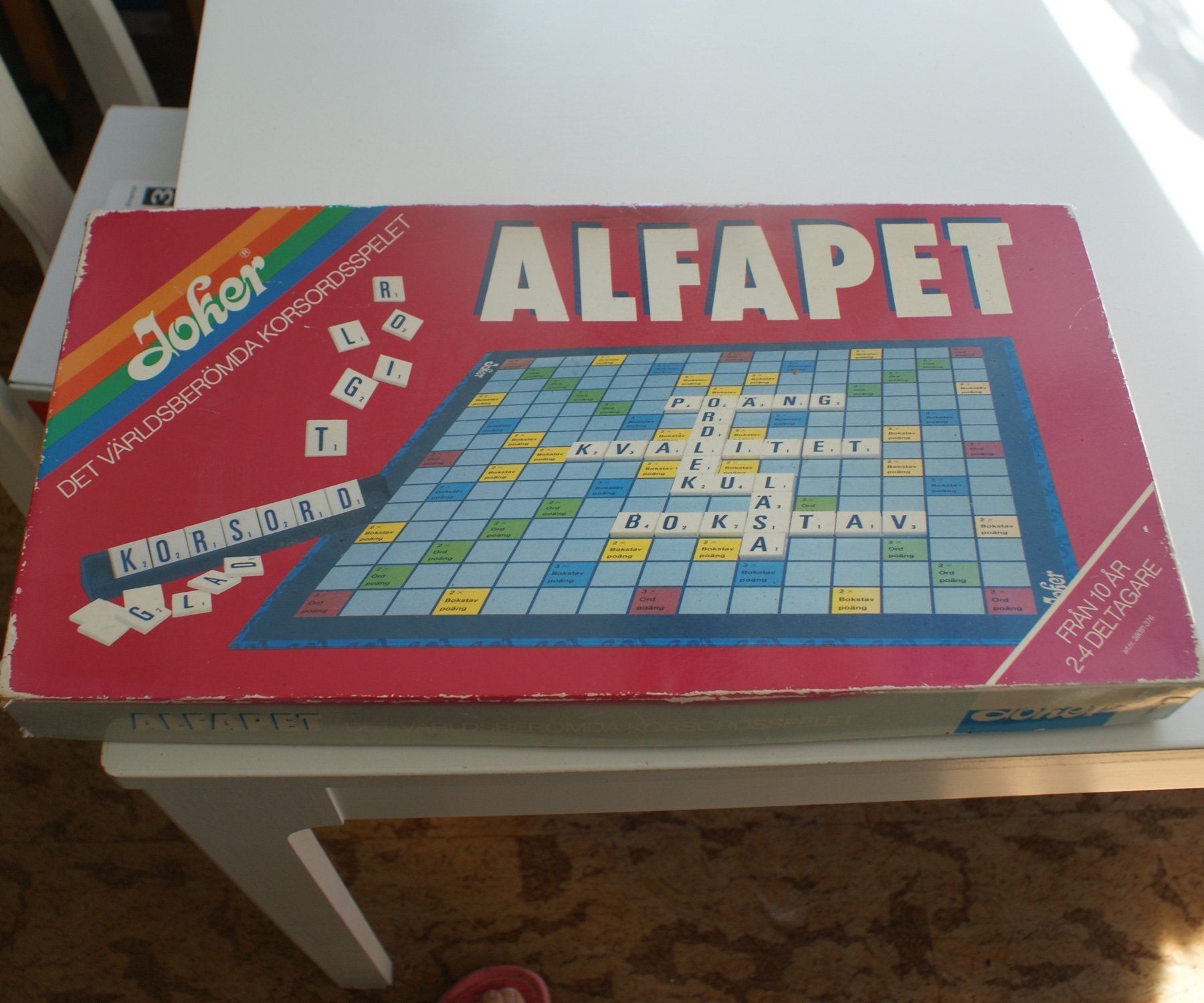 Retro Alfapet - Klassiskt Ordspel från Joker | Köp på Tradera (716438202)