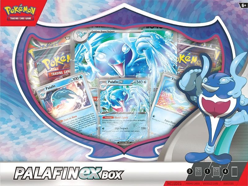 Pokemon ex Box: Palafin ex (2024) (.. | Köp från Kelz0r på Tradera ...