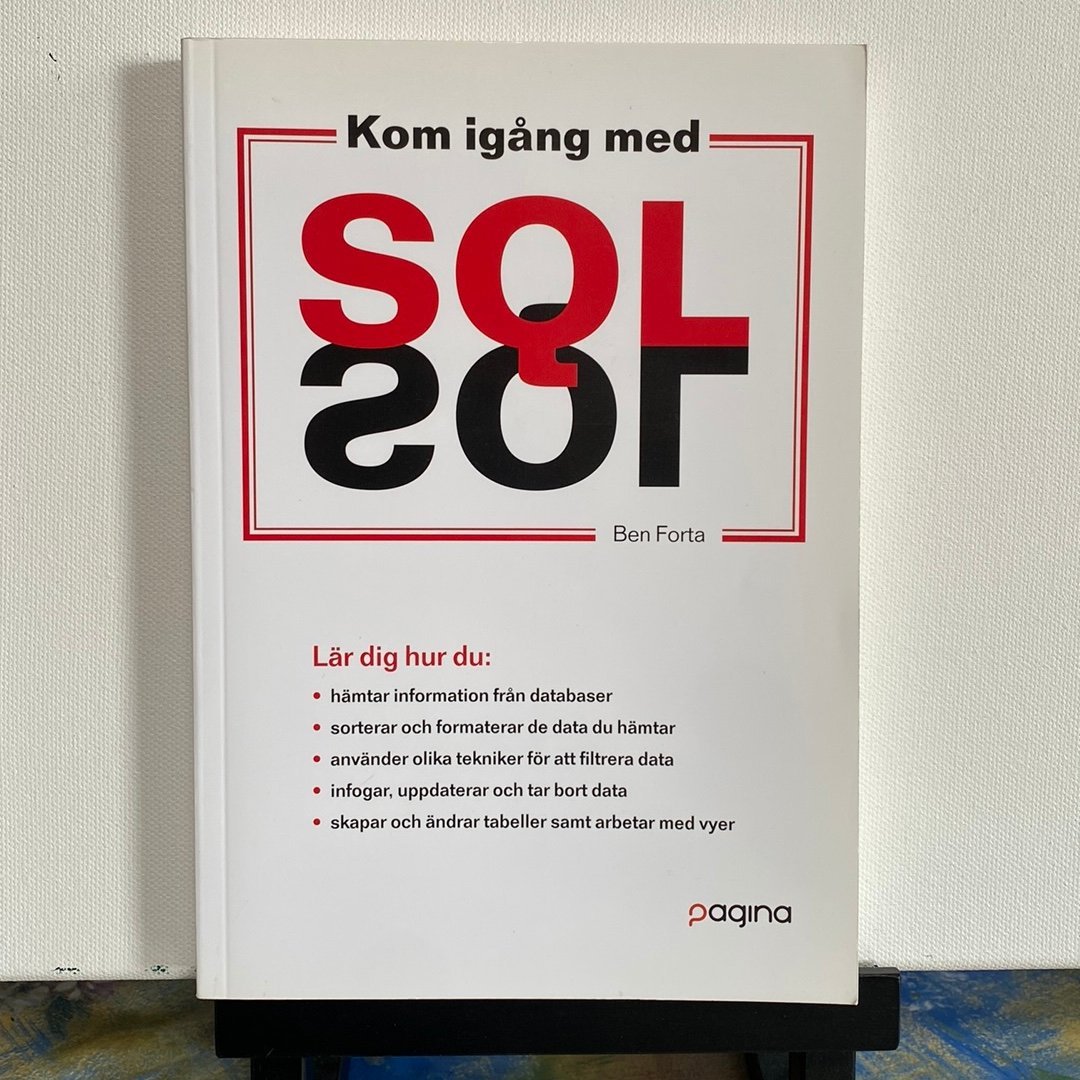 Se produkter som liknar Kom igång med SQL av Ben Forta på Tradera (696497707)