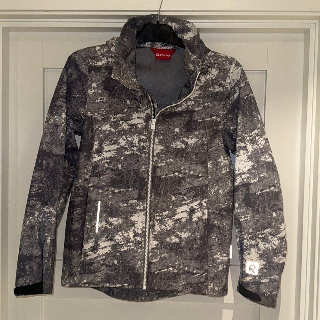 REIMA JACKA GRÅ ST 158 UNIKT MÖNSTER I FINT BEG.. | Köp på Tradera ...