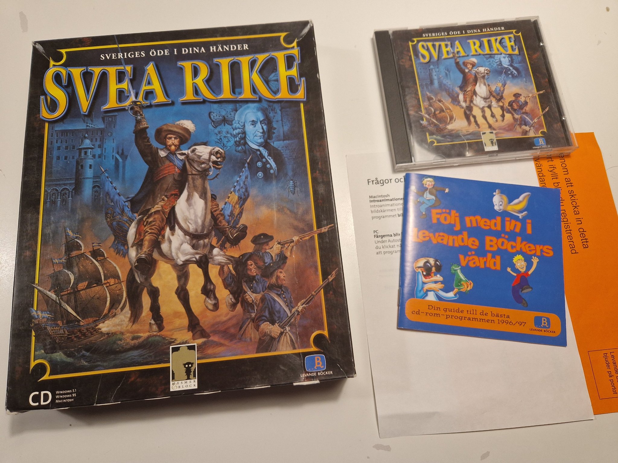 Se produkter som liknar Svea Rike PC CD-ROM Big box på Tradera (712201136)