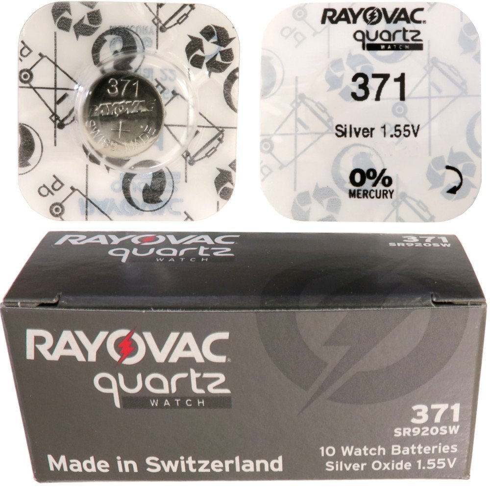 371 10-Pack SR920SW RAYOVAC.. (417544552) ᐈ BatteriBytetSekunden på Tradera