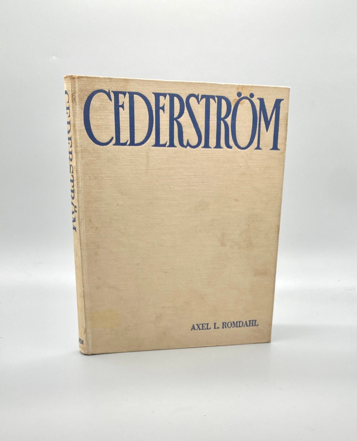 Gustaf Cederström av Axel L. Rom.. | Köp från Utgård-HB på Tradera ...