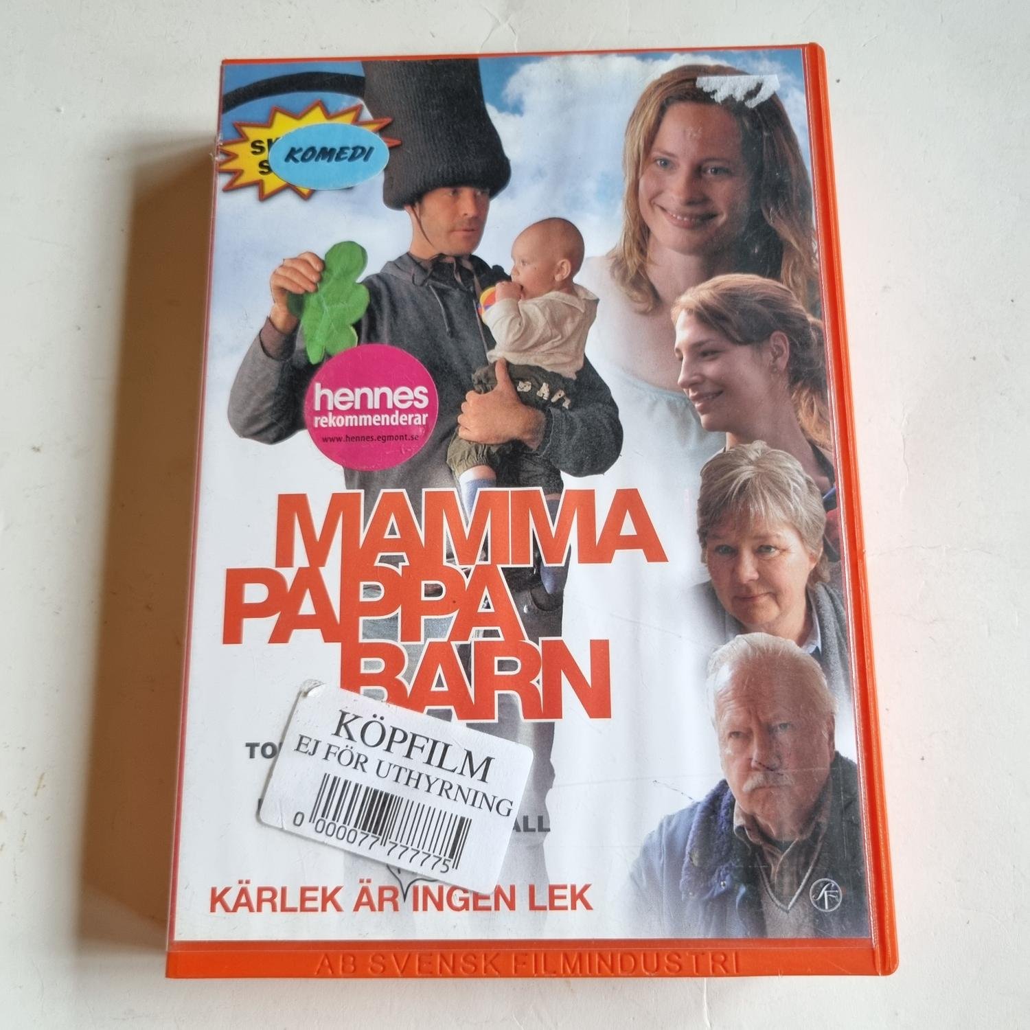 Mamma pappa barn VHS film hyr | Köp från Askers_grums på Tradera ...